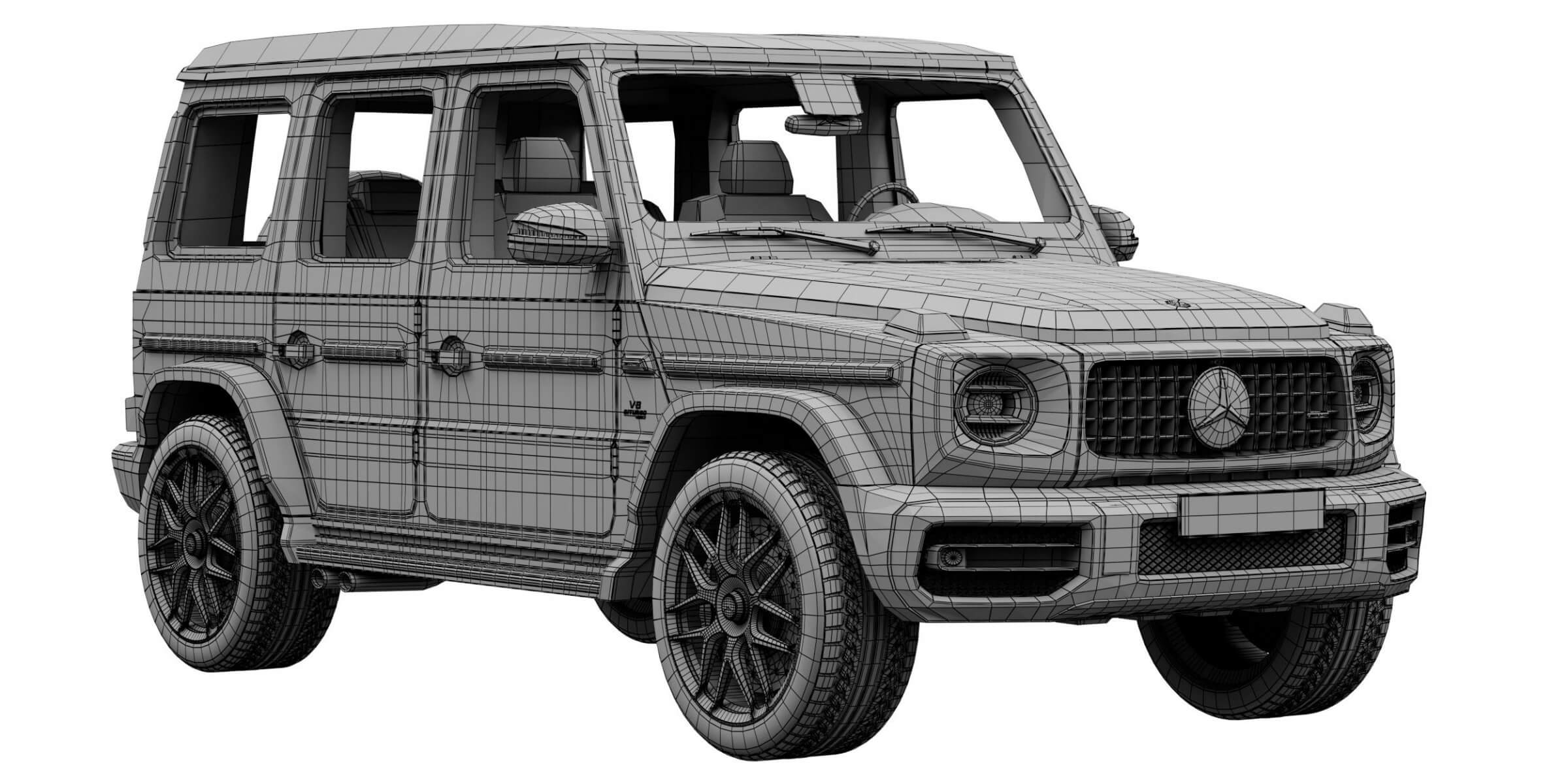 Mercedes-Benz AMG G63 3D Model by zifir3d
