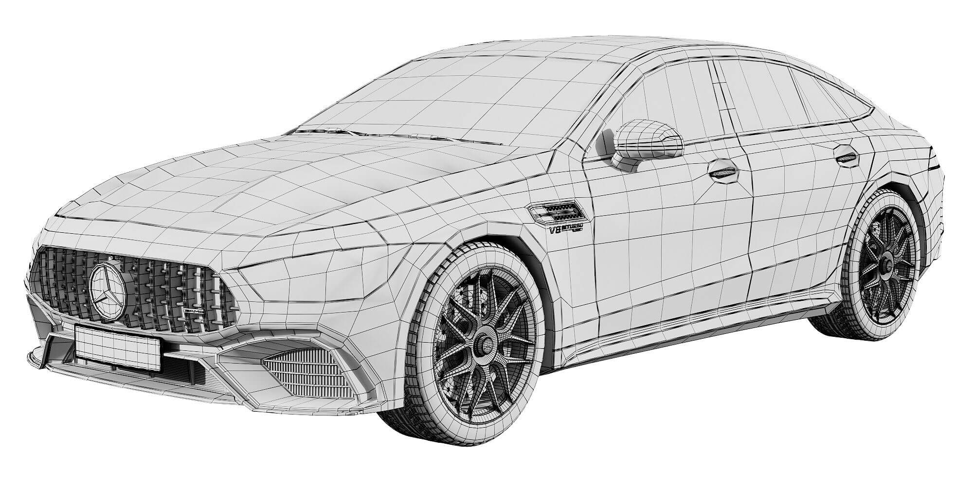 Mercedes-Benz AMG GT 63 - 3D Model by zifir3d