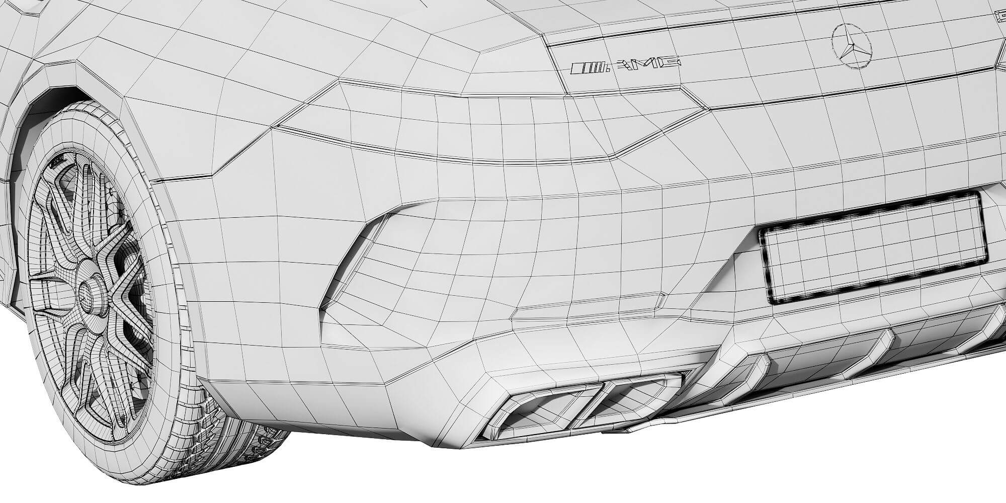 Mercedes-Benz AMG GT 63 - 3D Model by zifir3d