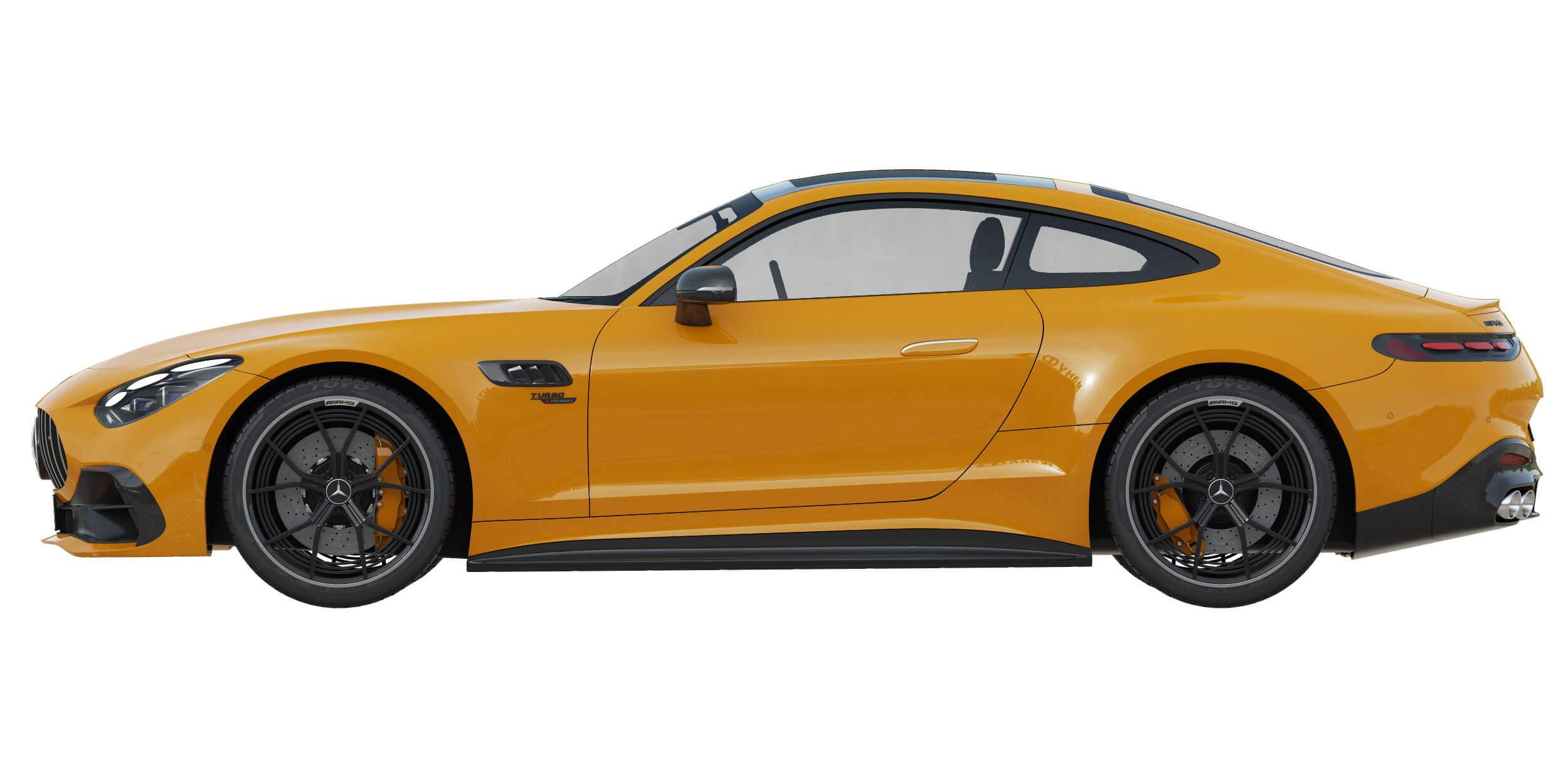 Mercedes-Benz AMG GT43 Coupe 2024 3D Model by zifir3d