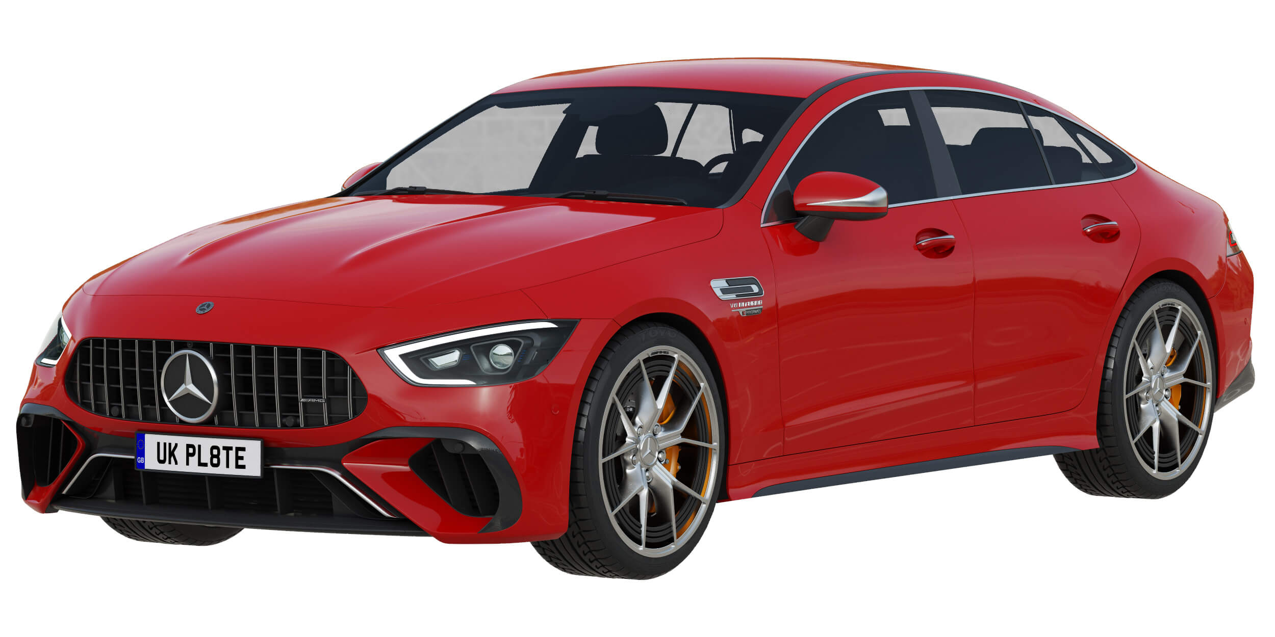 Mercedes-Benz AMG GT63 S E Performance 4-Door 2023 3D Model by zifir3d