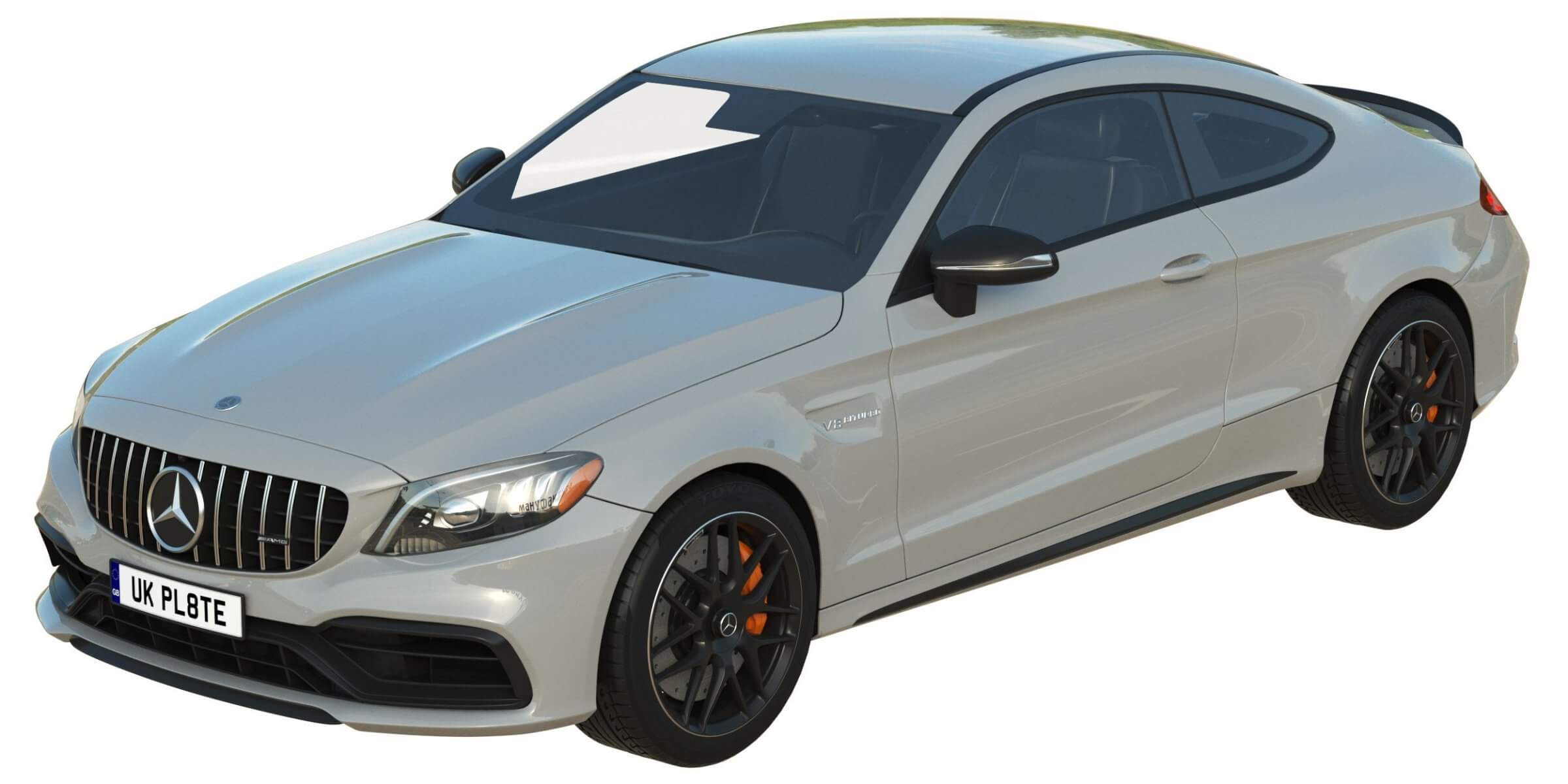 Mercedes-Benz C63 Coupe 3D Model by zifir3d