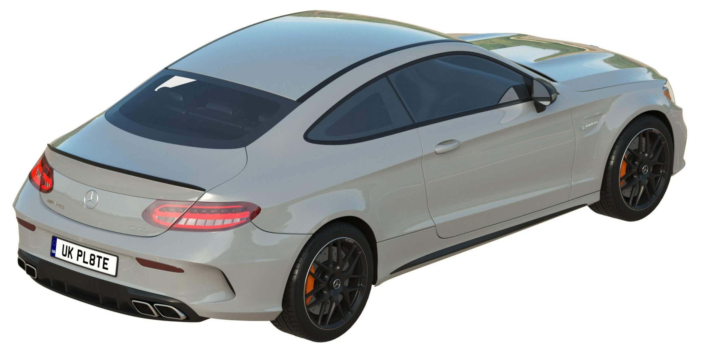 Mercedes-Benz C63 Coupe 3D Model by zifir3d