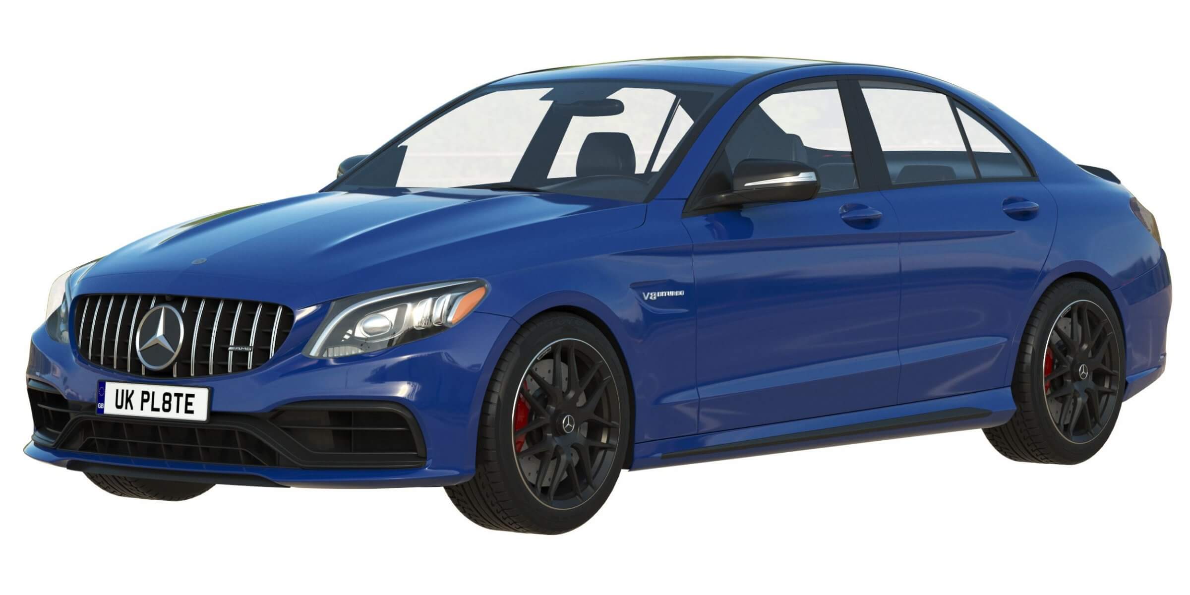 Mercedes-Benz C63 3D Model by zifir3d