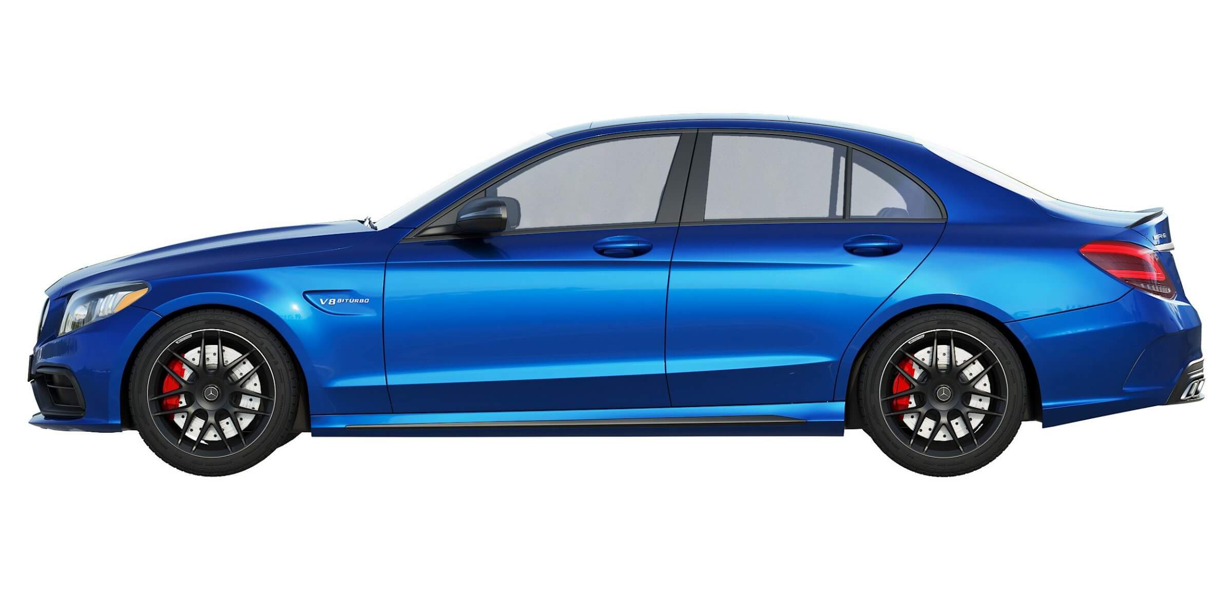 Mercedes-Benz C63 3D Model by zifir3d