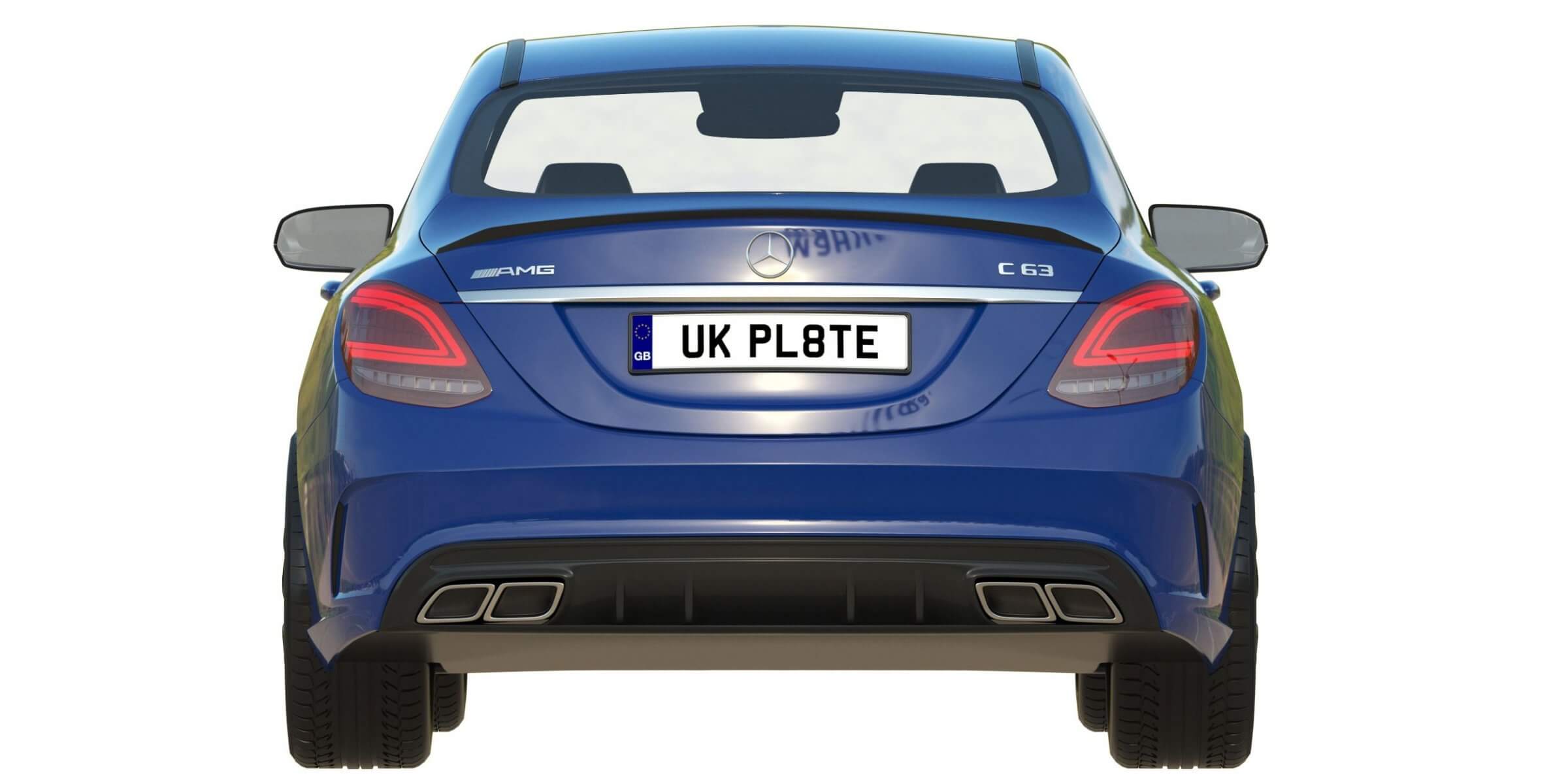 Mercedes-Benz C63 3D Model by zifir3d