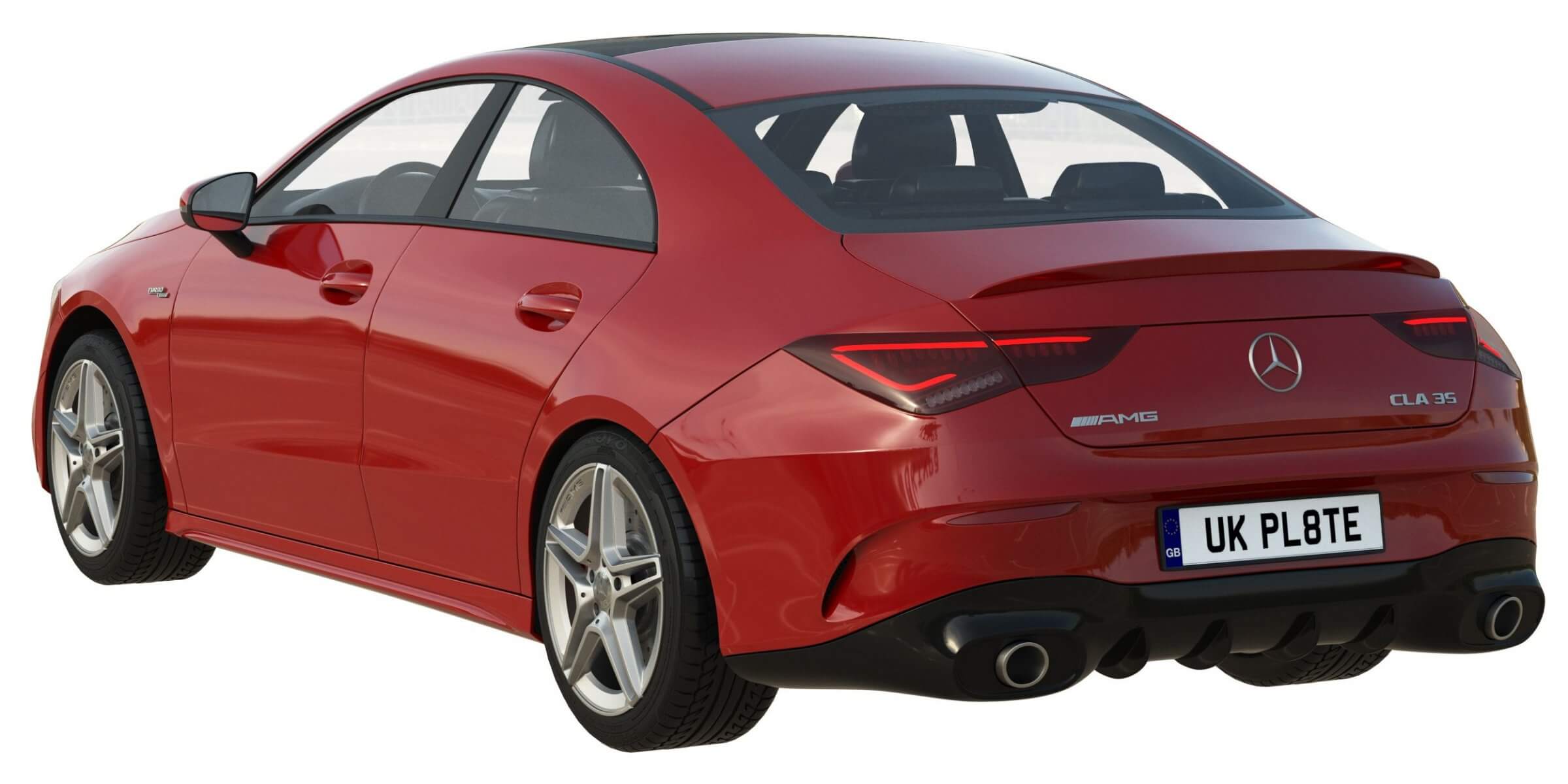 Mercedes-Benz CLA35 AMG 3D Model by zifir3d