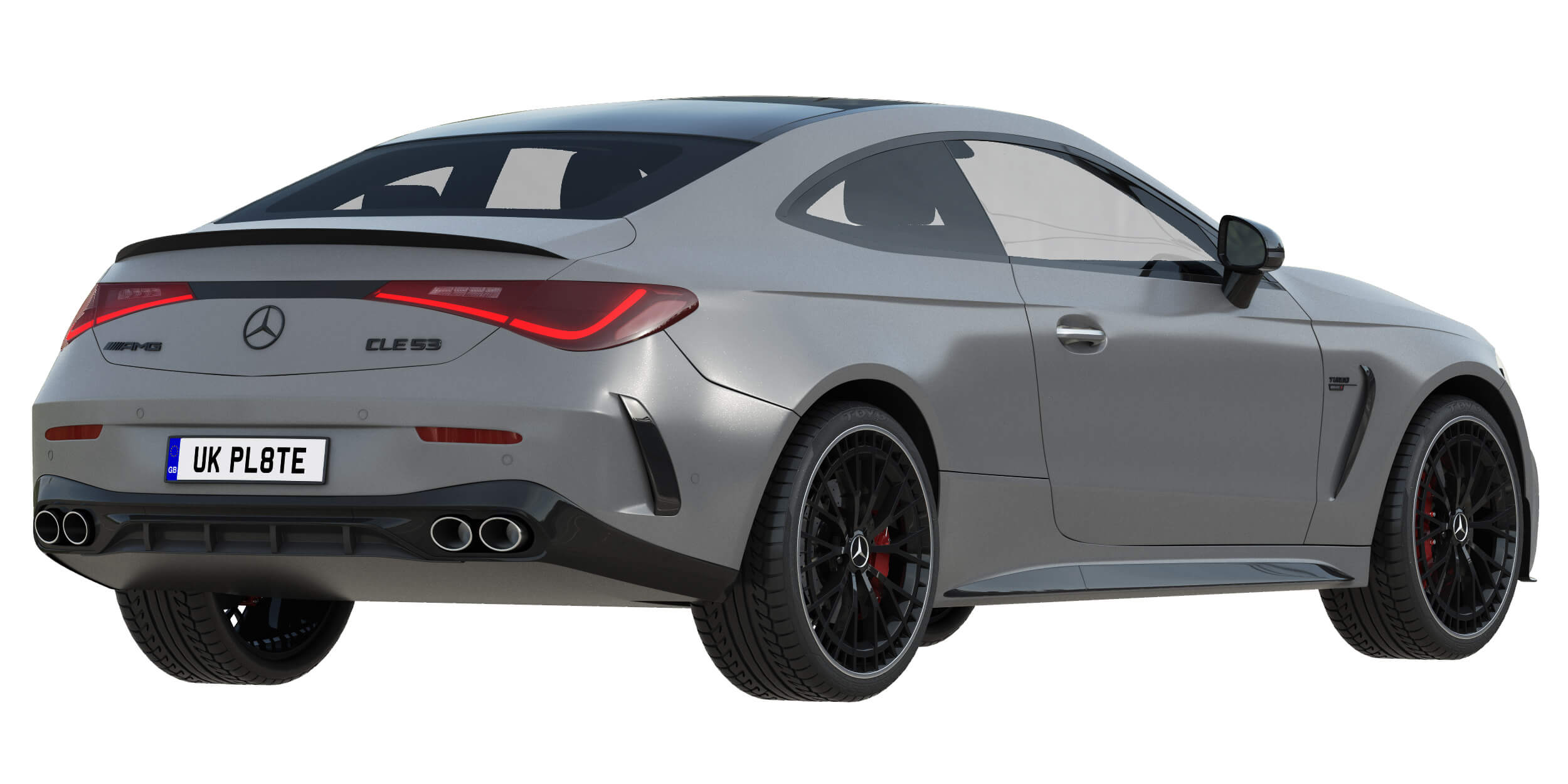 Mercedes-Benz CLE53 AMG Coupe 3D Model by zifir3d