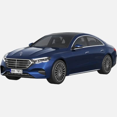 Mercedes-Benz E-Class 3D Model by zifir3d