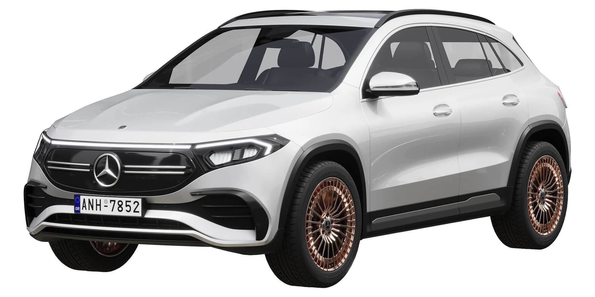 Mercedes-Benz EQA 3D Model by zifir3d