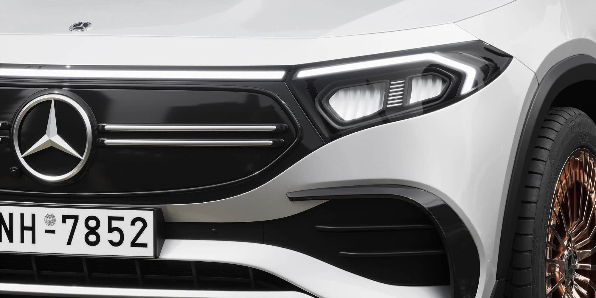 Mercedes-Benz EQA 3D Model by zifir3d