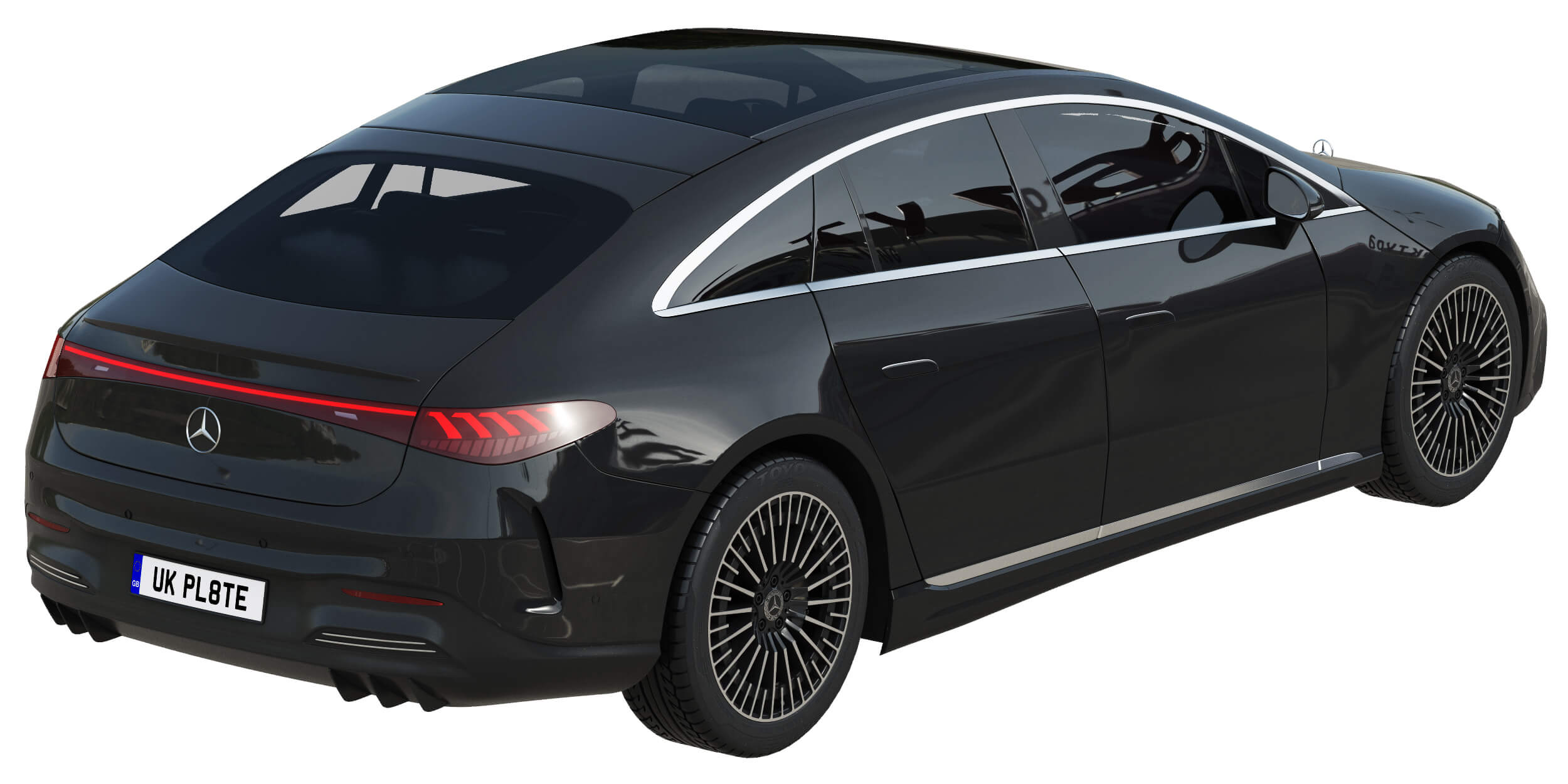 Mercedes-Benz EQS 2025 3D Model by zifir3d