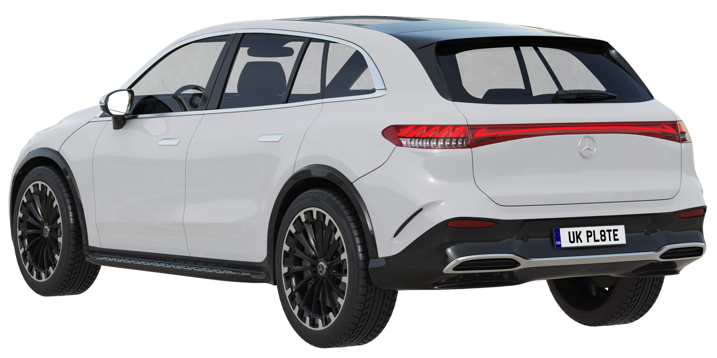 Mercedes-Benz EQS SUV 3D Model by zifir3d