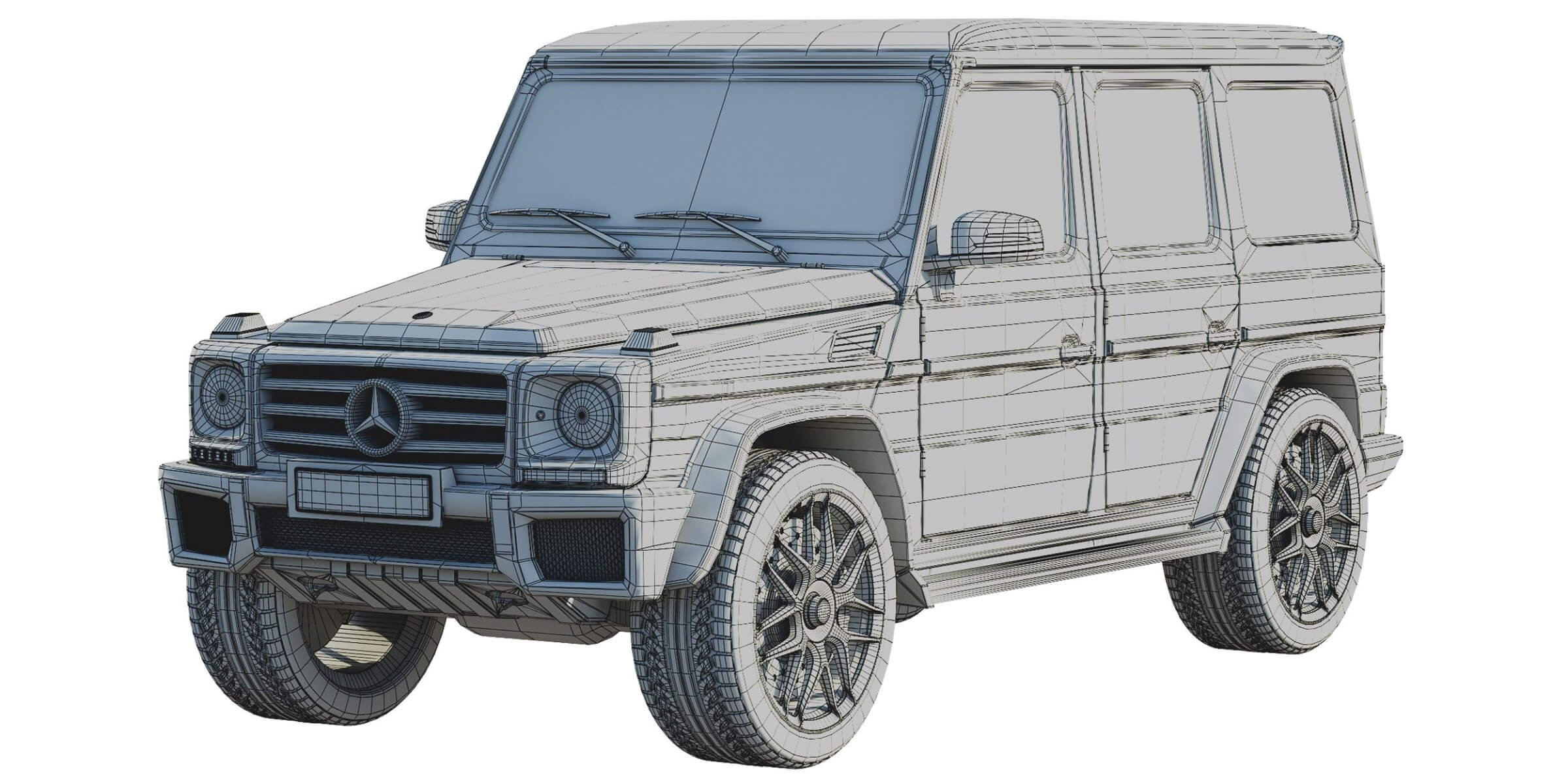 Mercedes-Benz G-Class 3D Model by zifir3d