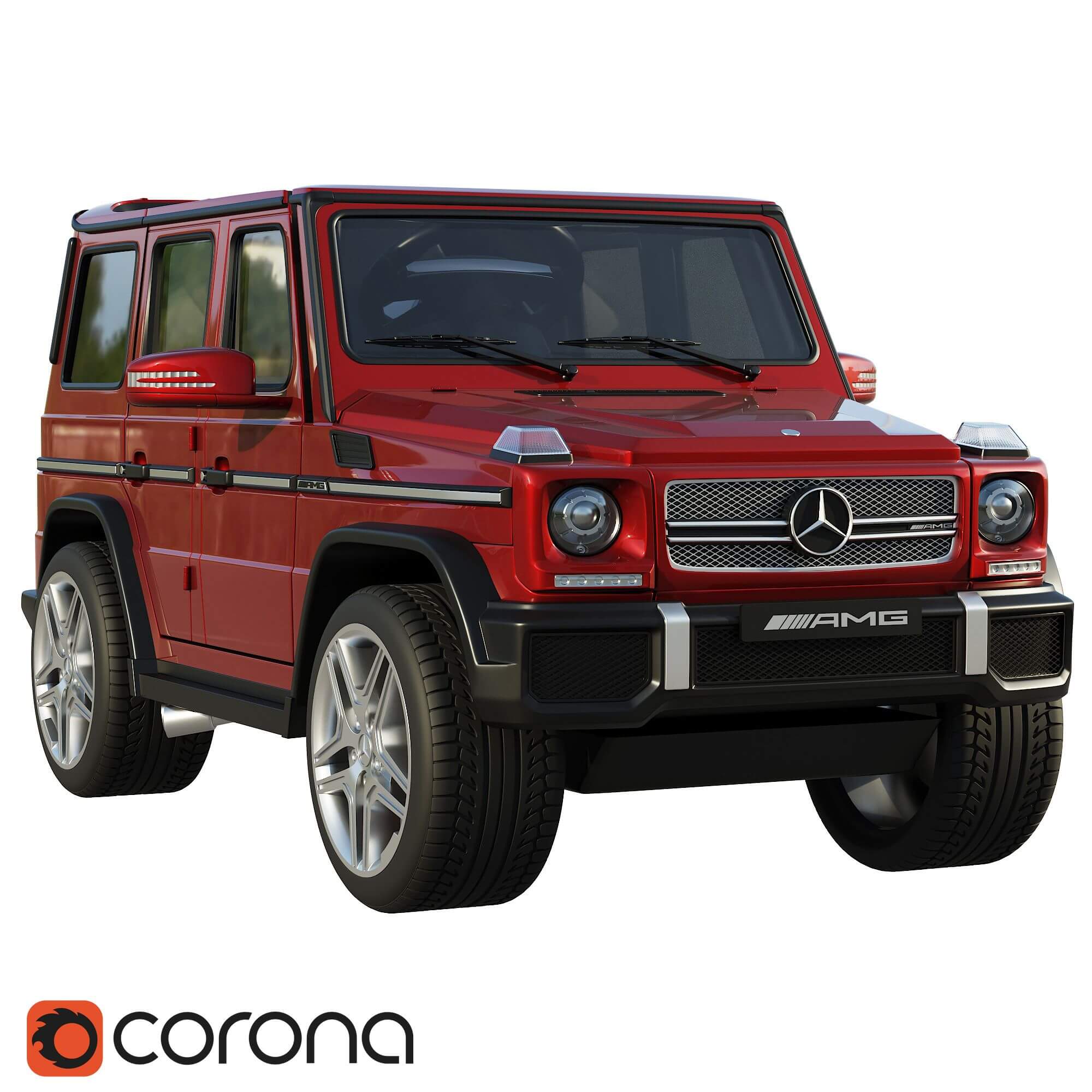 Mercedes-Benz G65 AMG 3D Model by zifir3d