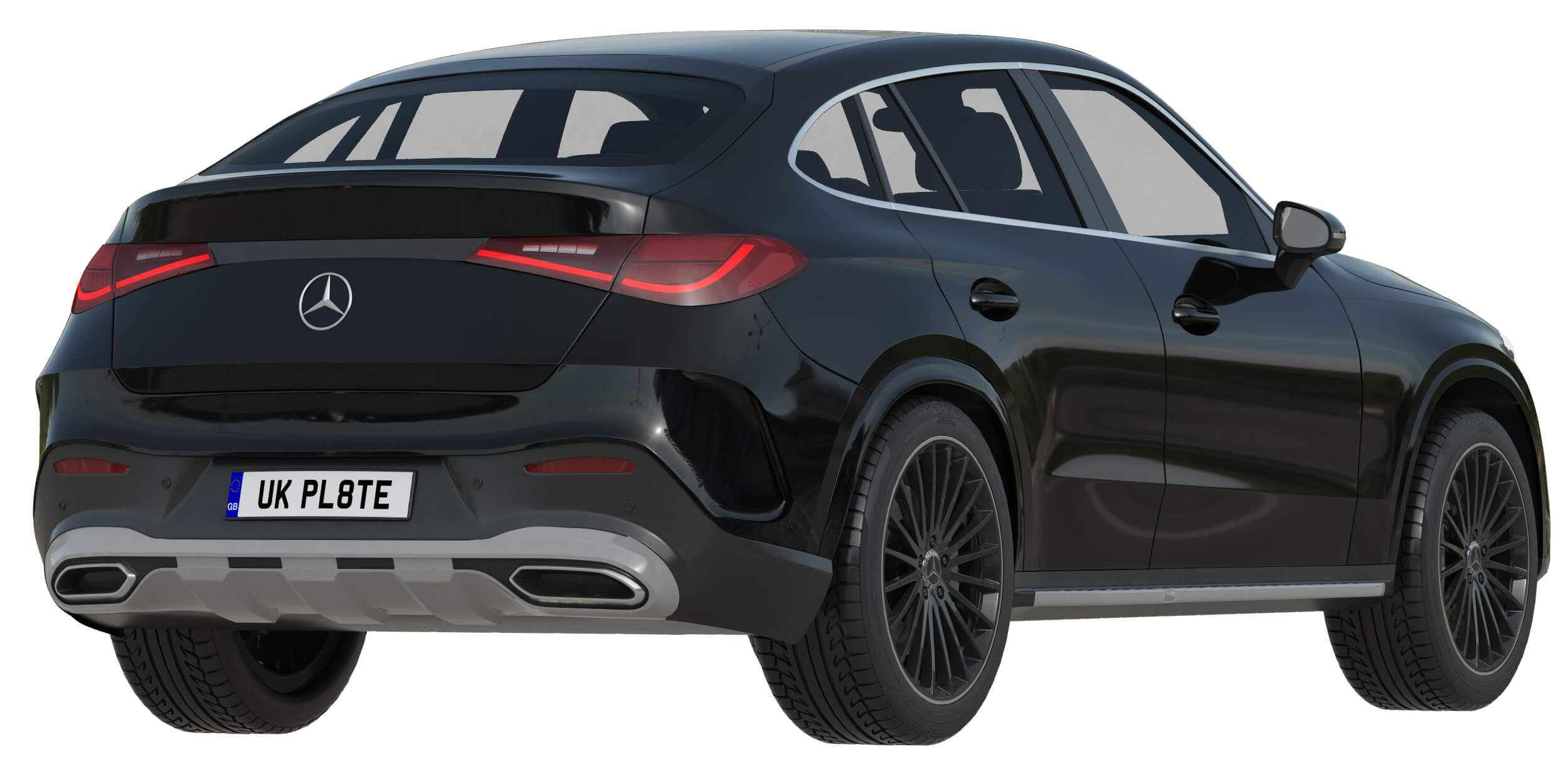 Mercedes-Benz GLC Coupe 3D Model by zifir3d