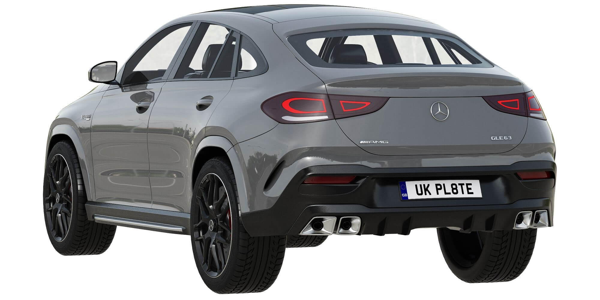 Mercedes-Benz GLE 63 Coupe 3D Model by zifir3d