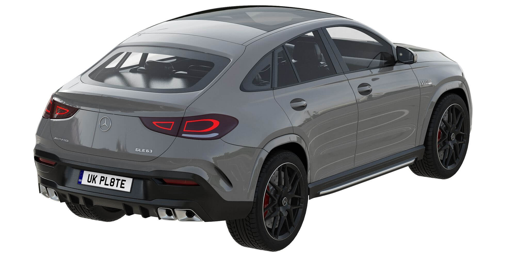 Mercedes-Benz GLE 63 Coupe 3D Model by zifir3d