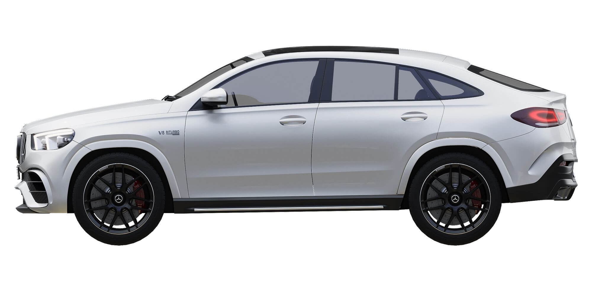 Mercedes-Benz GLE 63 Coupe 3D Model by zifir3d