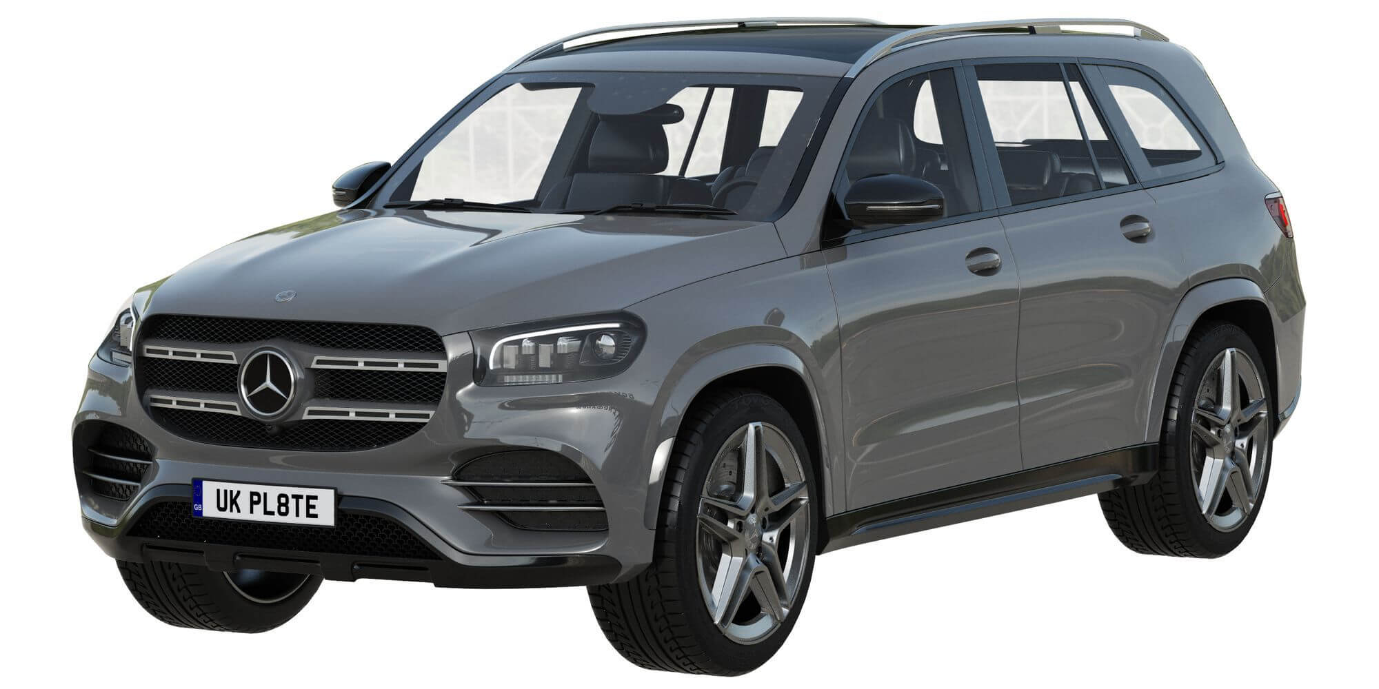 Mercedes-Benz GLS 3D Model by zifir3d