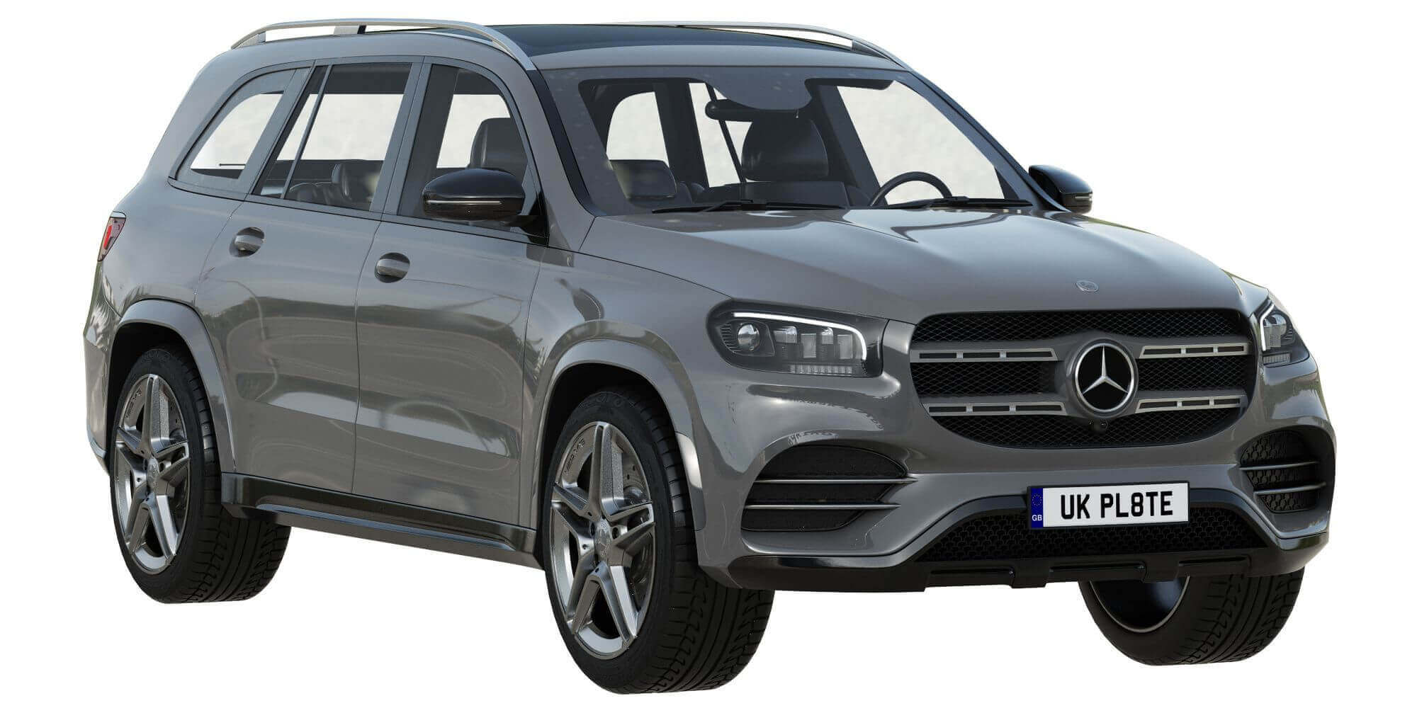 Mercedes-Benz GLS 3D Model by zifir3d