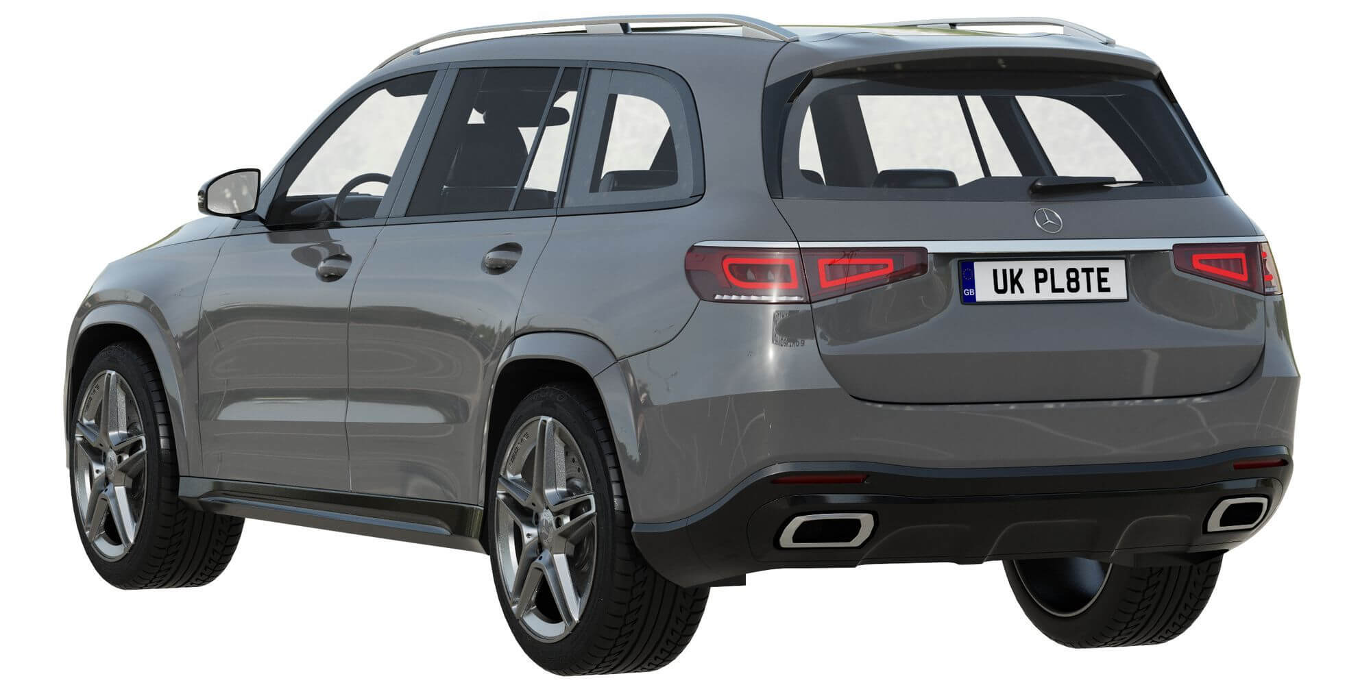 Mercedes-Benz GLS 3D Model by zifir3d