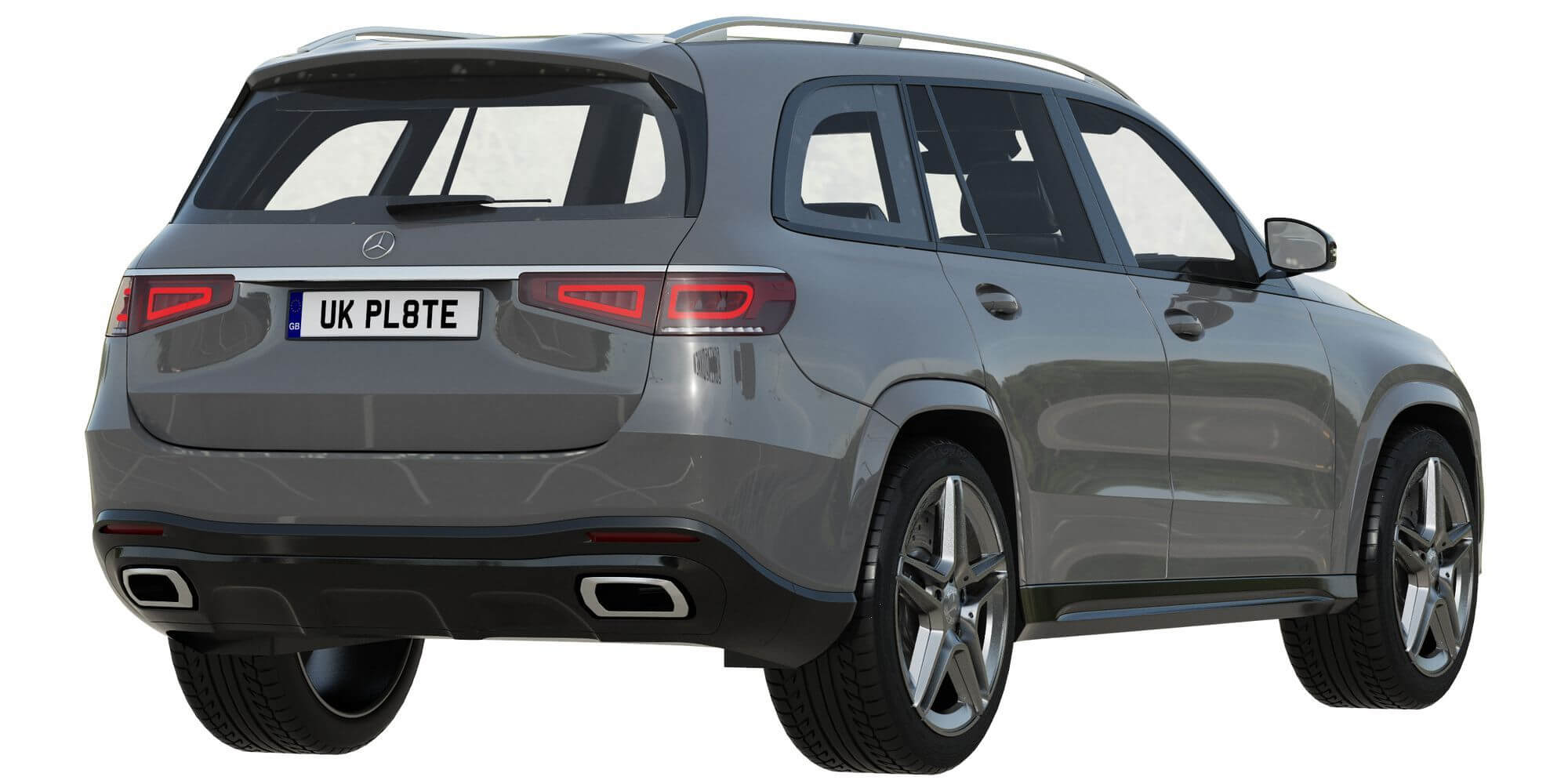 Mercedes-Benz GLS 3D Model by zifir3d