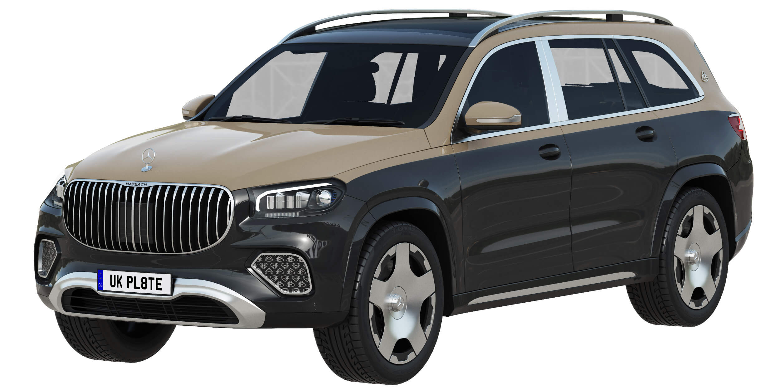 Mercedes-Benz GLS600 Maybach 2024 3D Model by zifir3d