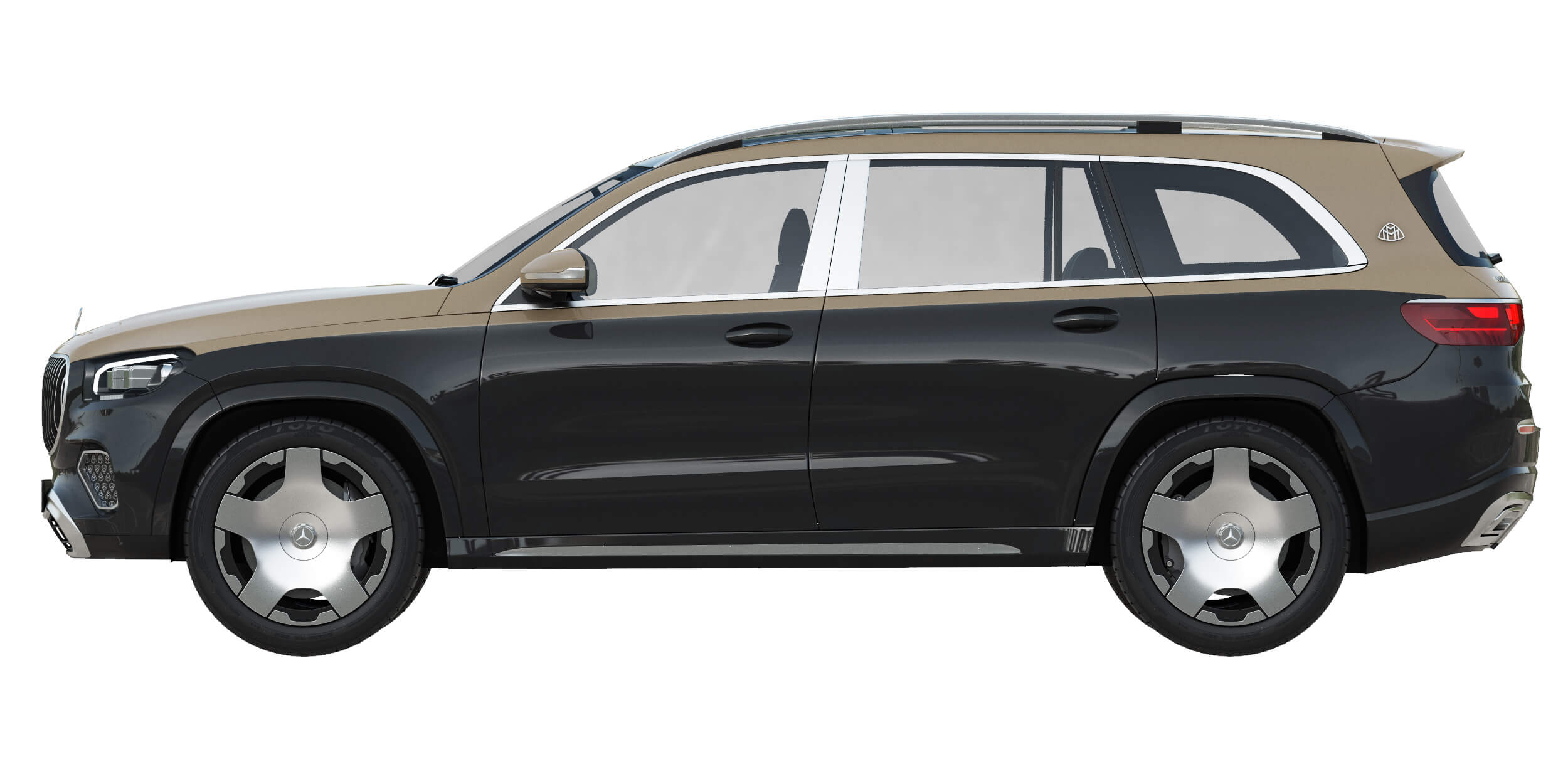 Mercedes-Benz GLS600 Maybach 2024 3D Model by zifir3d