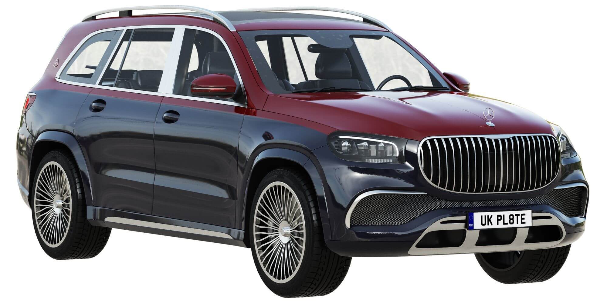 Mercedes-Benz Maybach GLS 3D Model by zifir3d