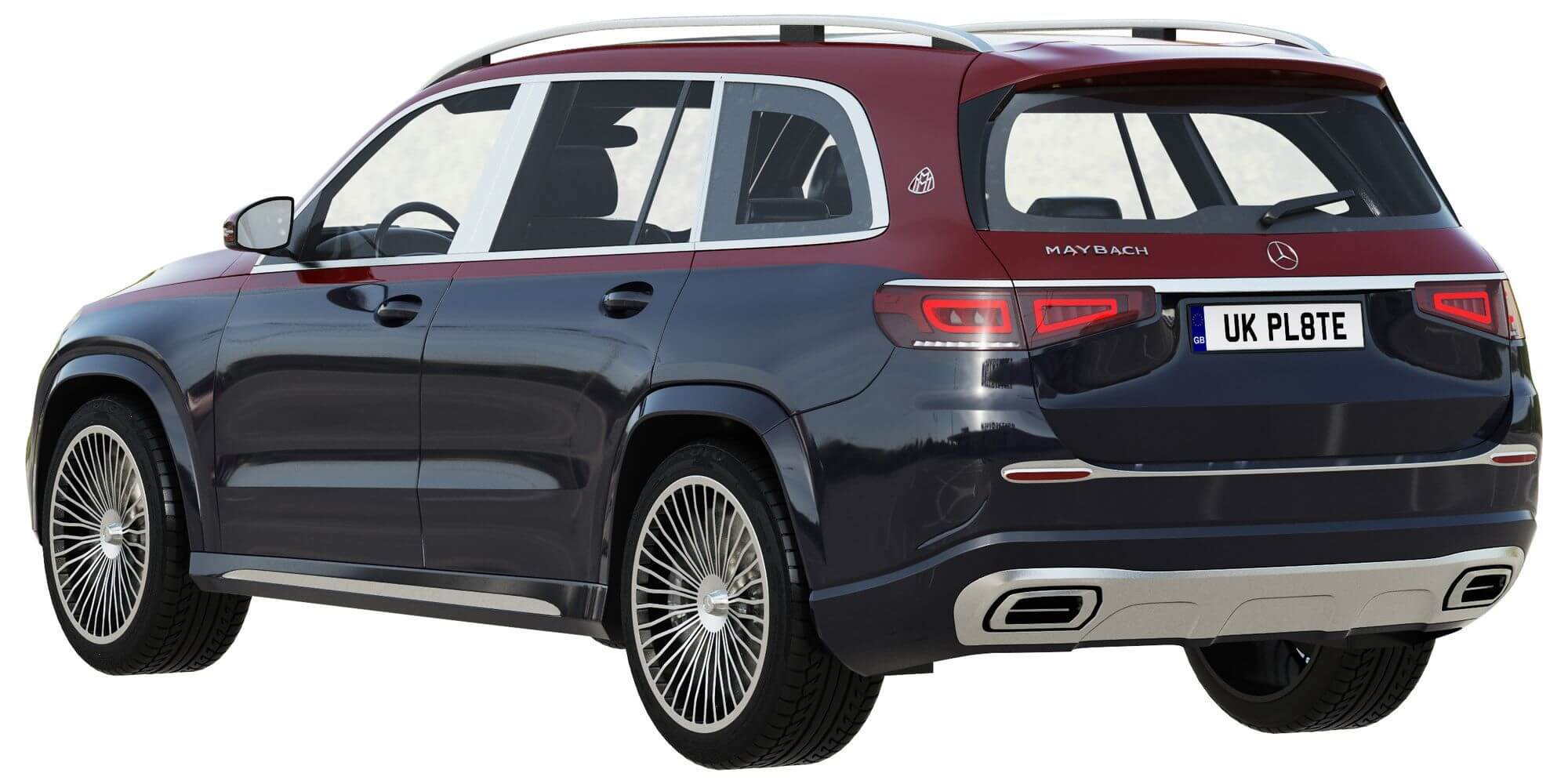 Mercedes-Benz Maybach GLS 3D Model by zifir3d