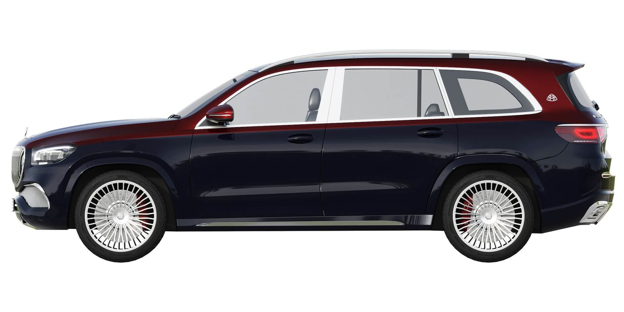 Mercedes-Benz Maybach GLS 3D Model by zifir3d