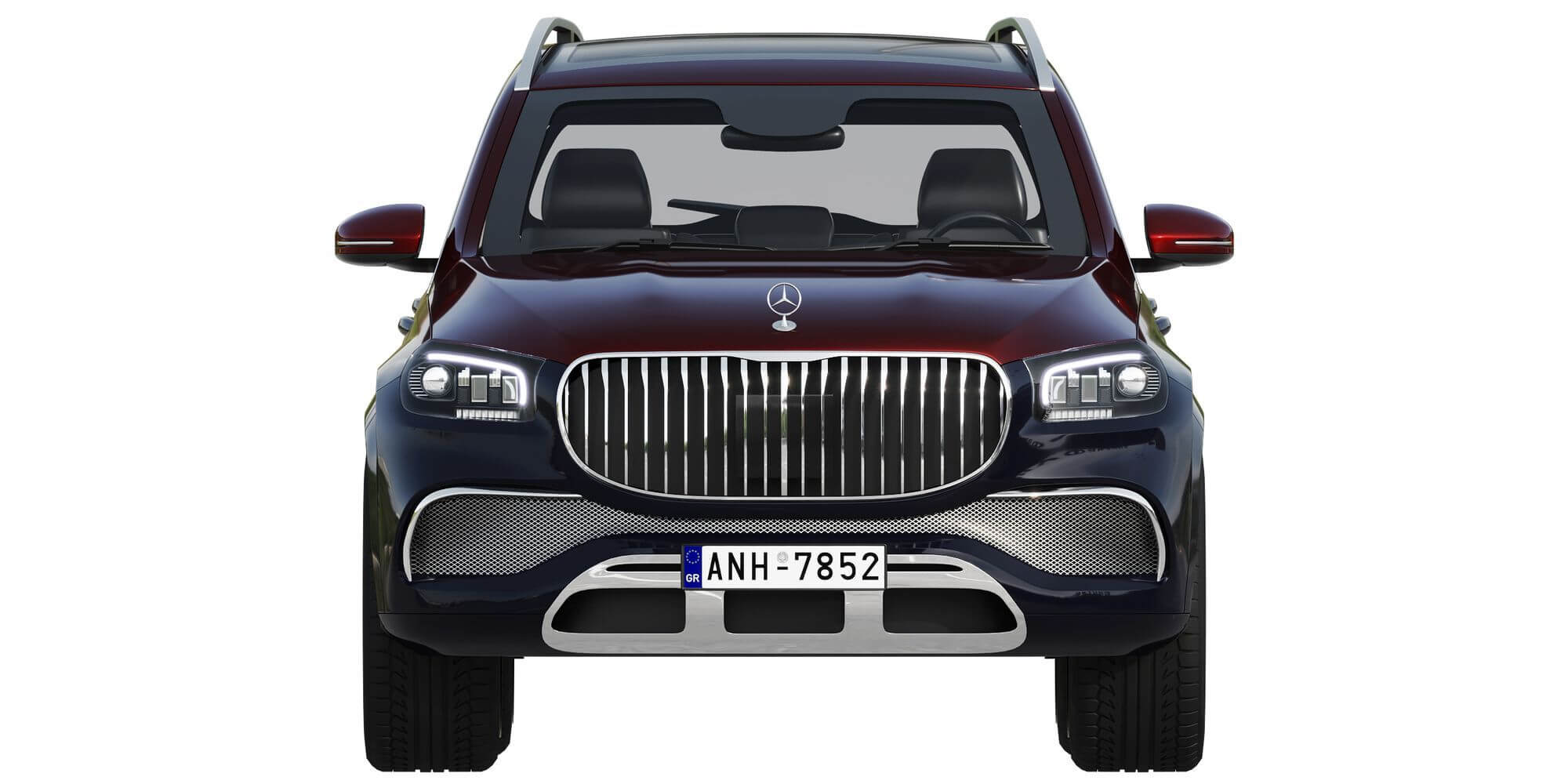 Mercedes-Benz Maybach GLS 3D Model by zifir3d