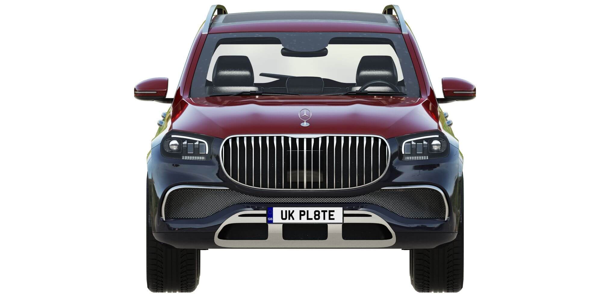 Mercedes-Benz Maybach GLS 3D Model by zifir3d