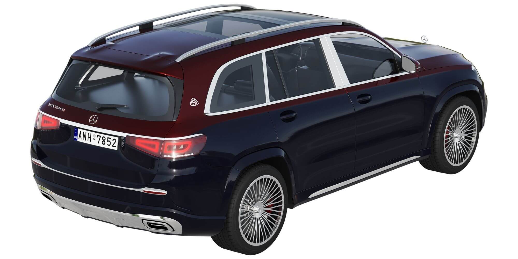 Mercedes-Benz Maybach GLS 3D Model by zifir3d