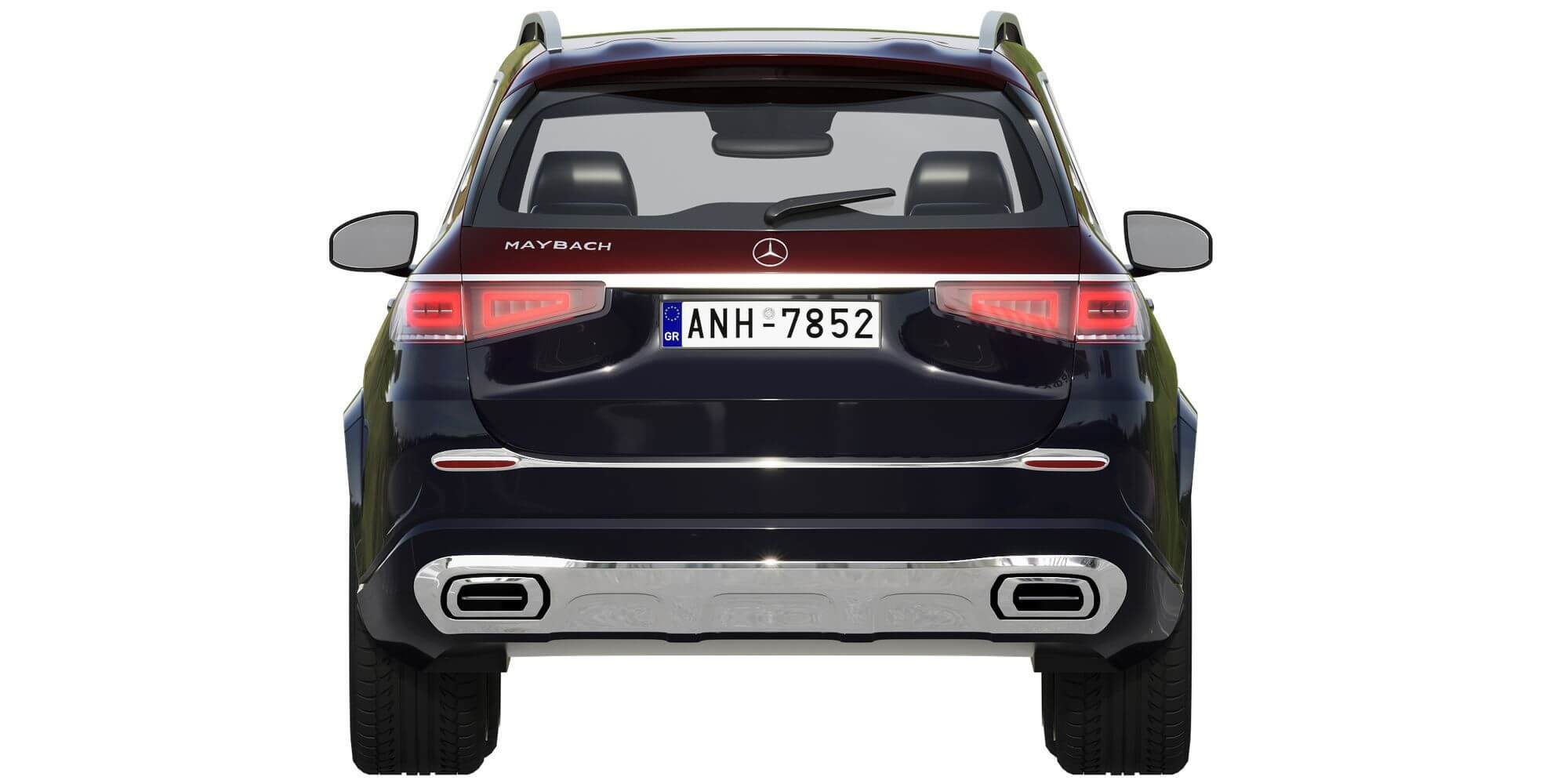 Mercedes-Benz Maybach GLS 3D Model by zifir3d