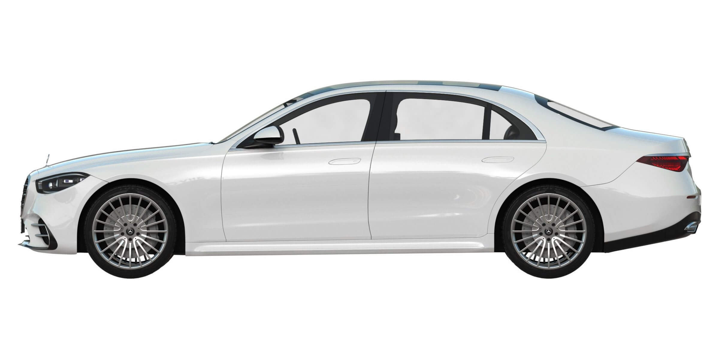 Mercedes-Benz S-Class W223 3D Model by zifir3d