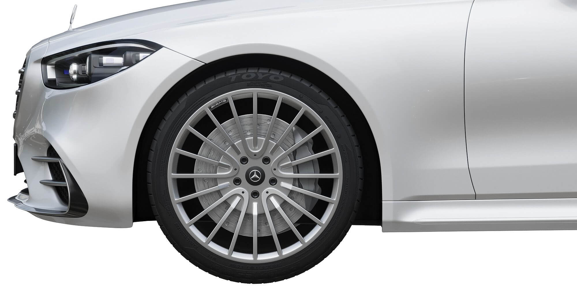 Mercedes-Benz S-Class W223 3D Model by zifir3d