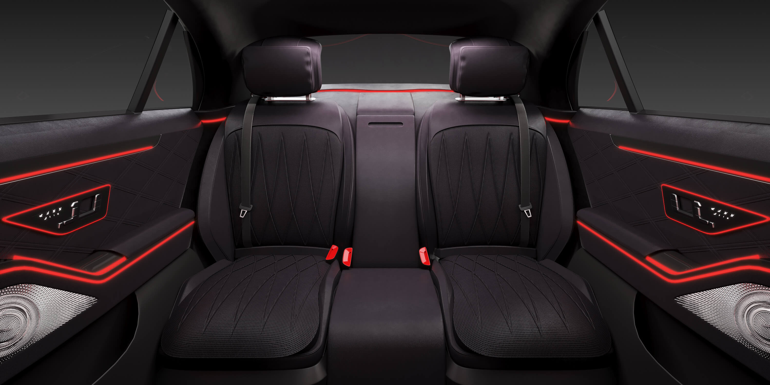 Mercedes-Benz S63 AMG Interior 3D Model by zifir3d