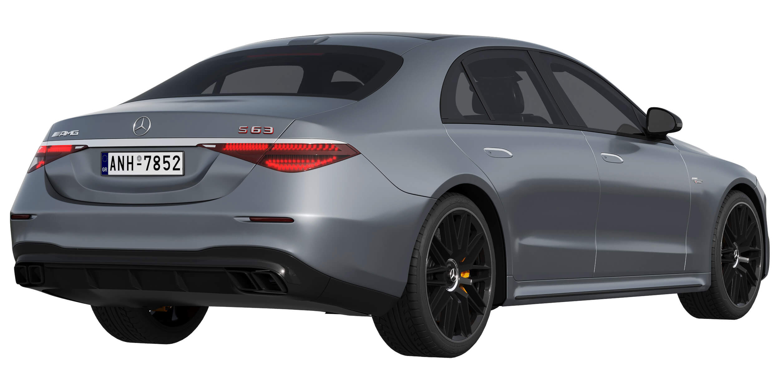 Mercedes-Benz S63 AMG 3D Model by zifir3d