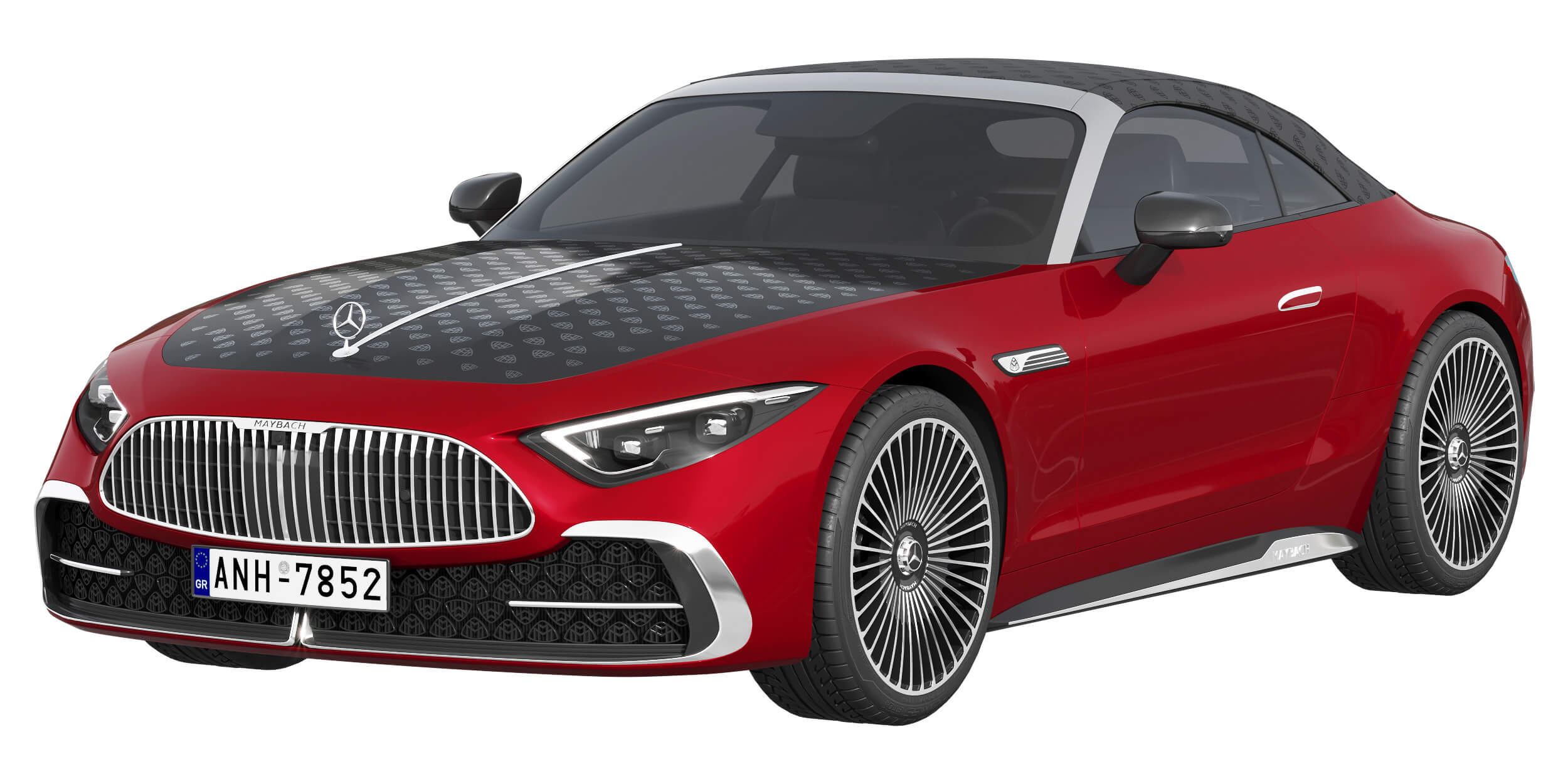 Mercedes-Benz SL Monogram Maybach 3D Model by zifir3d