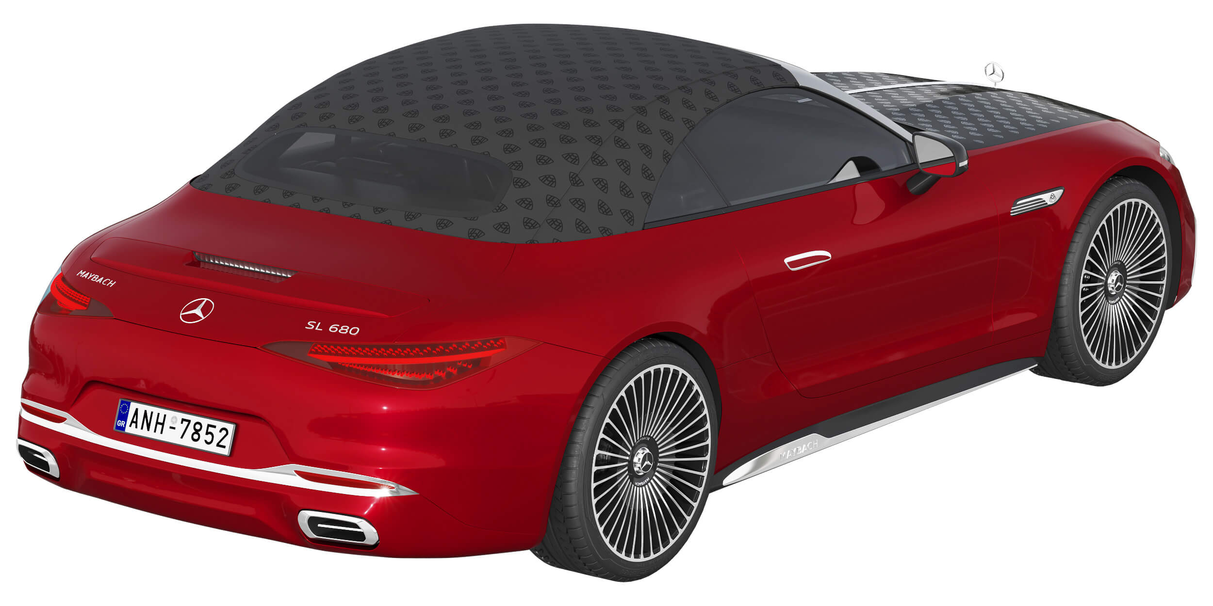 Mercedes-Benz SL Monogram Maybach 3D Model by zifir3d