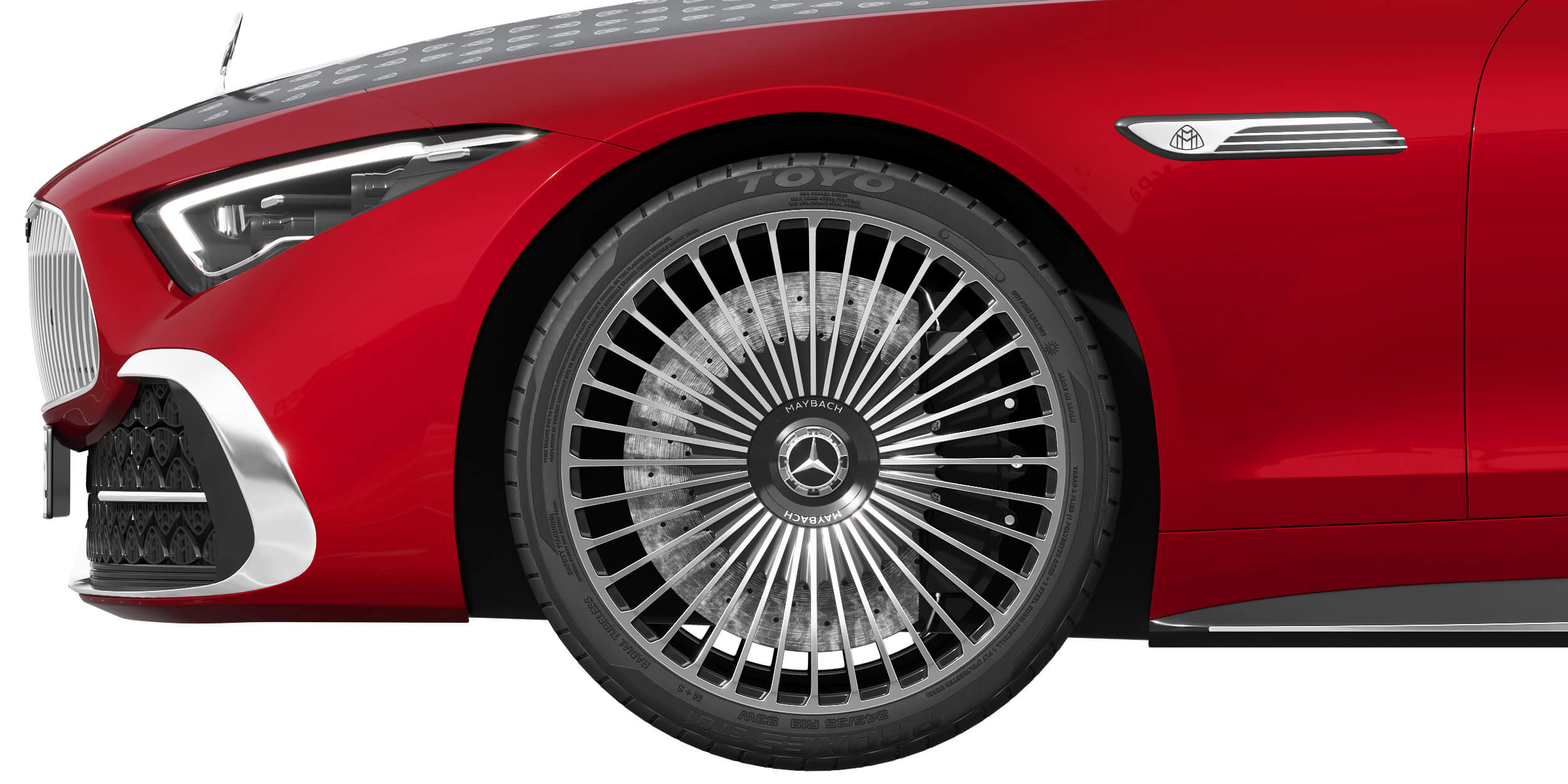 Mercedes-Benz SL Monogram Maybach 3D Model by zifir3d