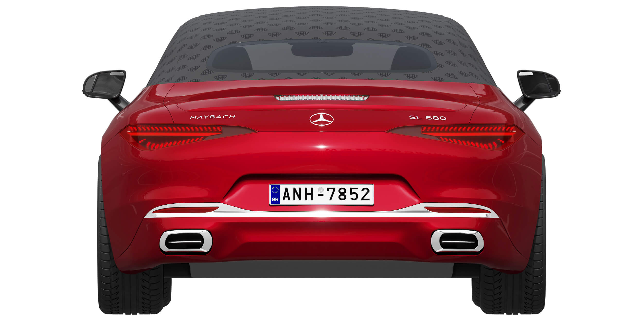 Mercedes-Benz SL Monogram Maybach 3D Model by zifir3d