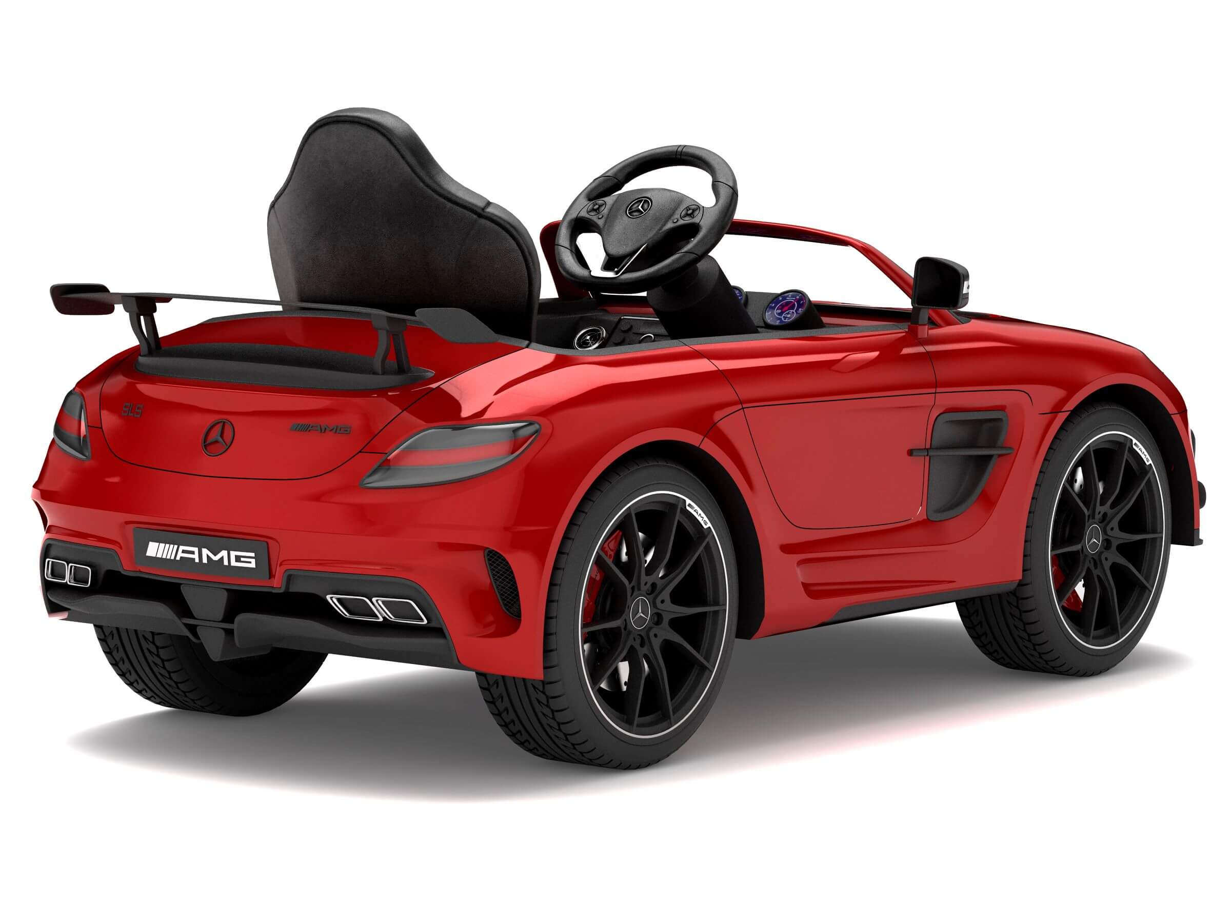 Mercedes-Benz SLS AMG Mini Car 3D Model by zifir3d