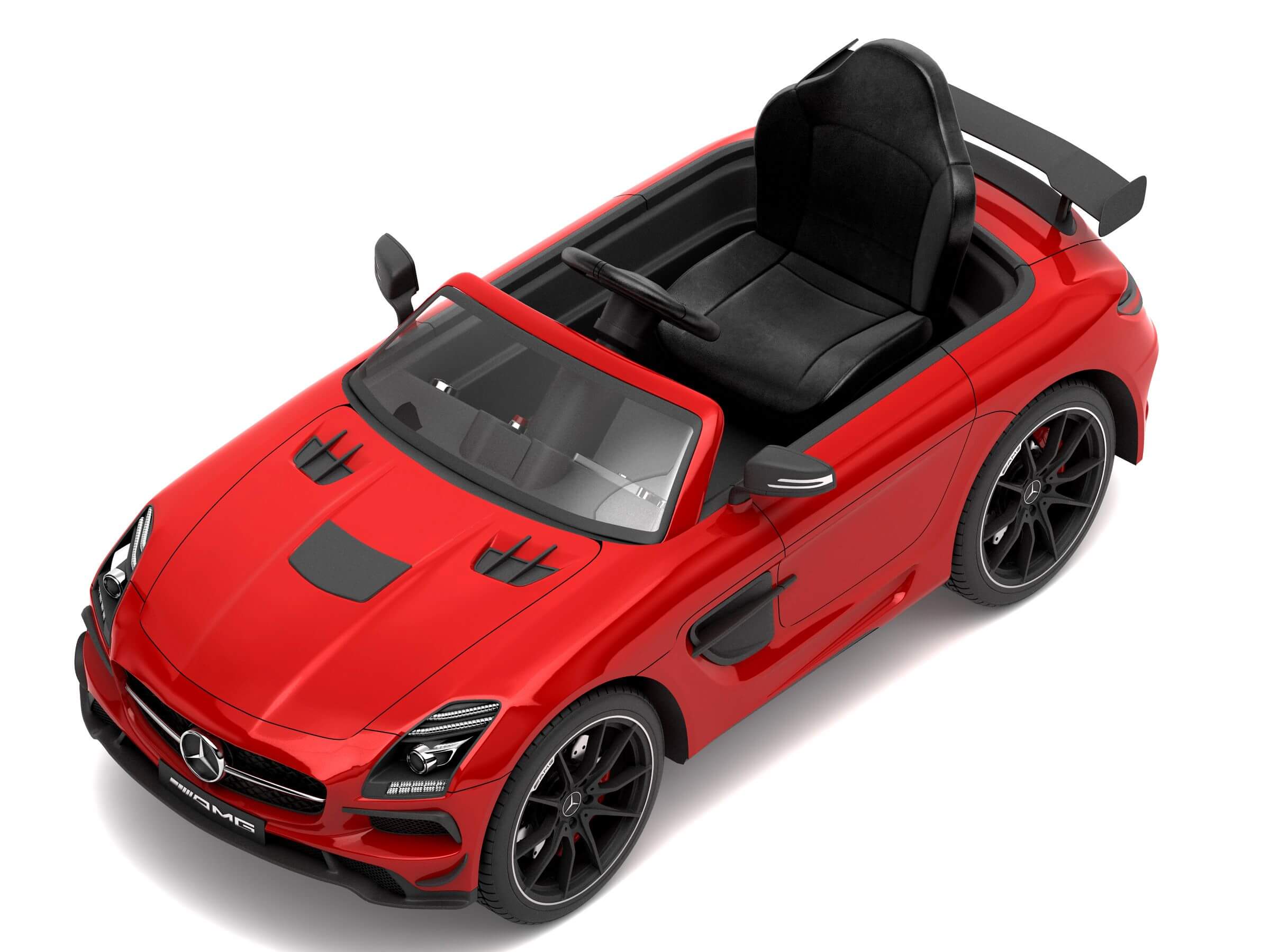 Mercedes-Benz SLS AMG Mini Car 3D Model by zifir3d