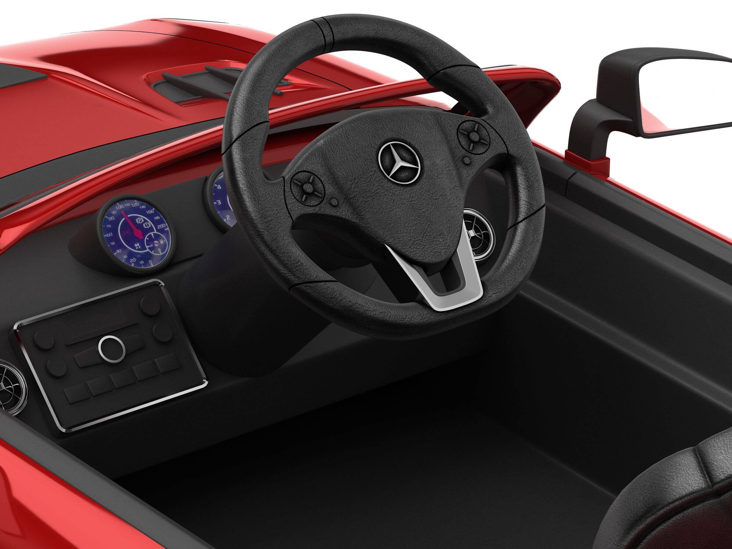 Mercedes-Benz SLS AMG Mini Car 3D Model by zifir3d