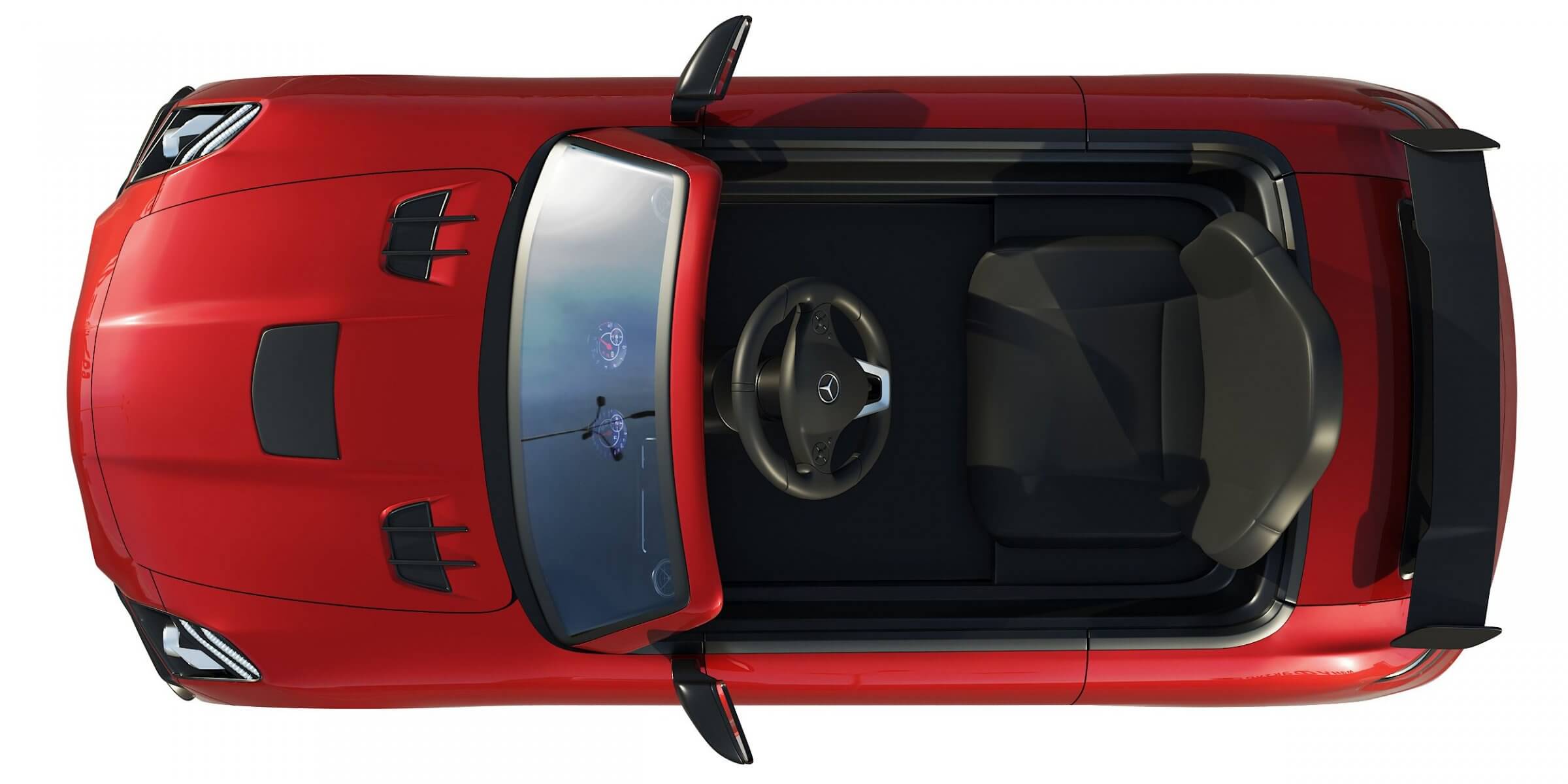 Mercedes-Benz SLS AMG Mini Car 3D Model by zifir3d