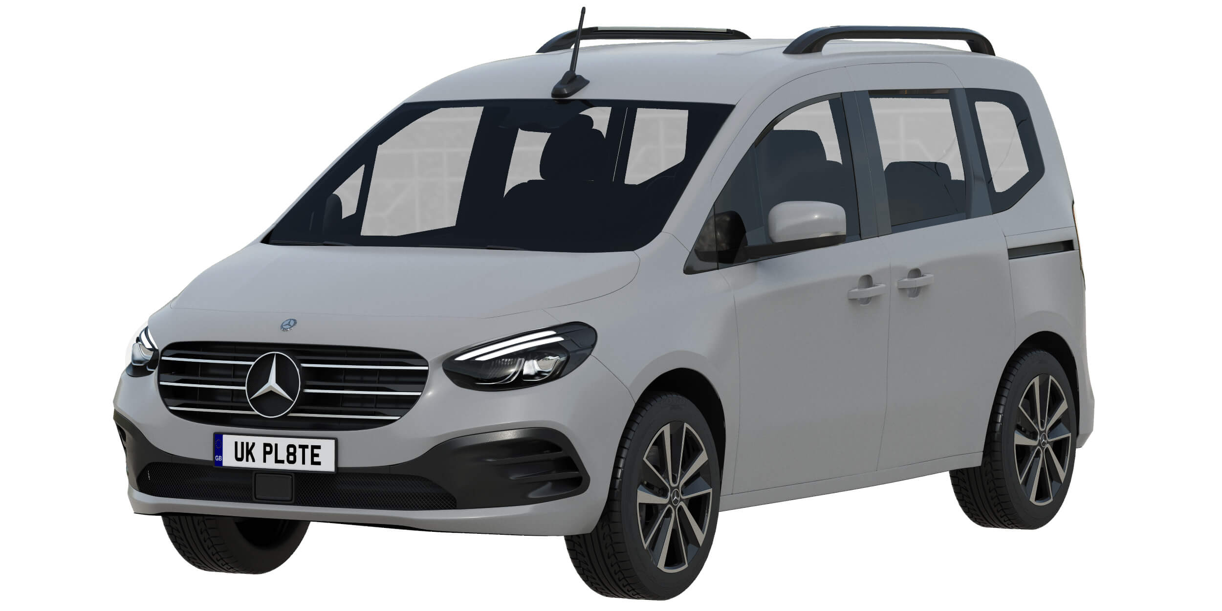 Mercedes-Benz T-Class 3D Model by zifir3d