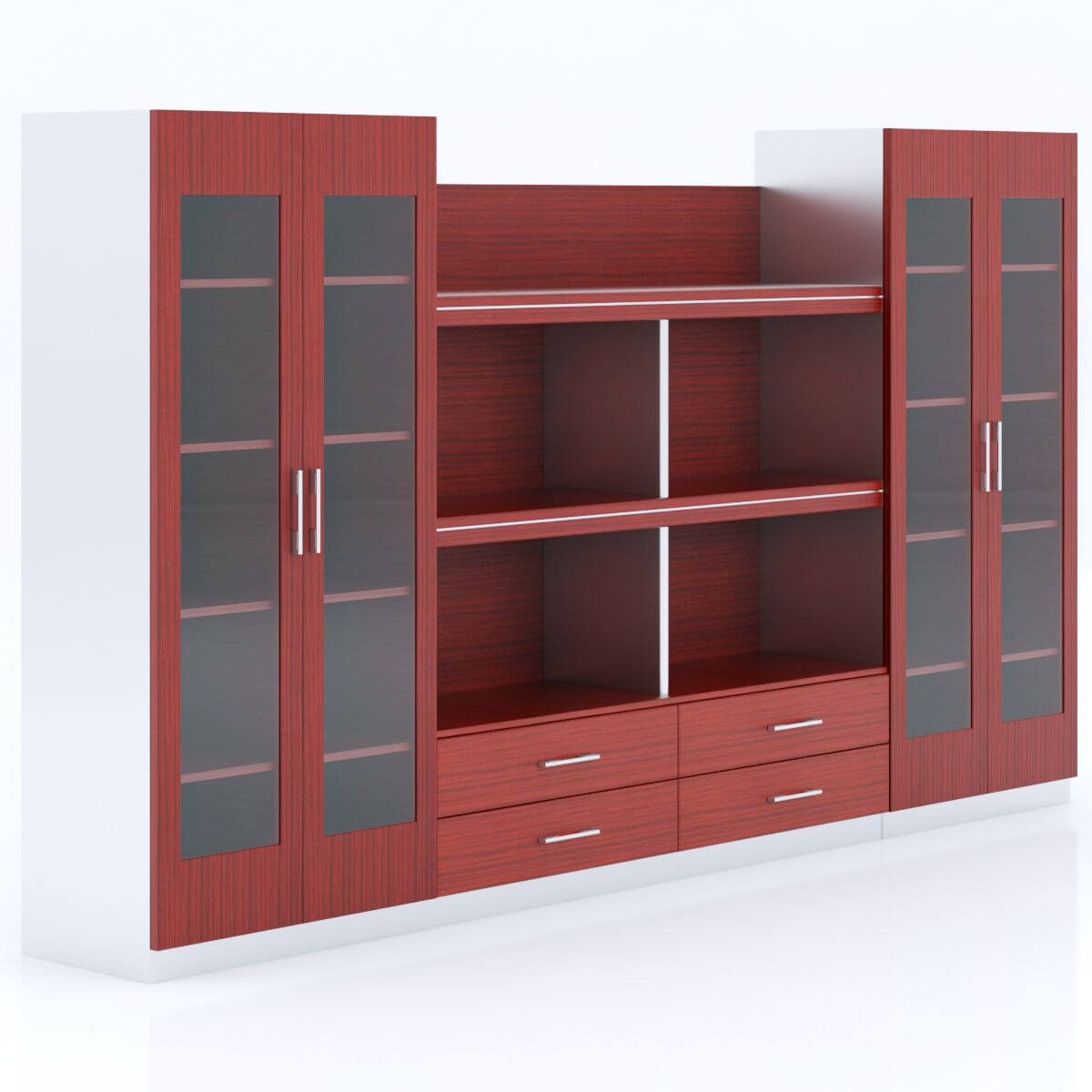Merx Zeus Bookcases - 3D Model by zifir3d